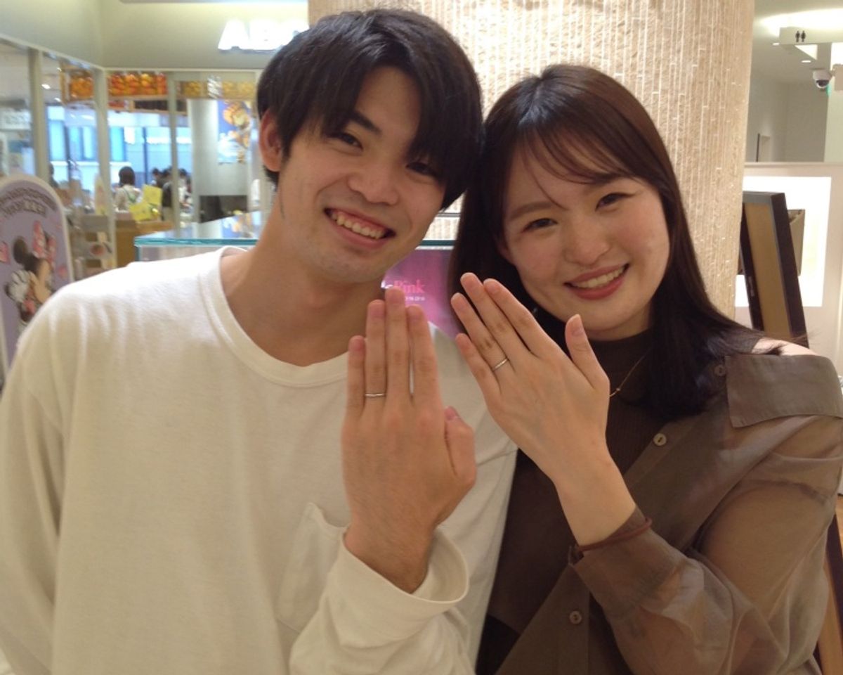 M's様【TRECENTI(トレセンテ)】双子ダイヤモンドのコンセプトが気に…｜ 結婚指輪・婚約指輪の口コミならRingraph