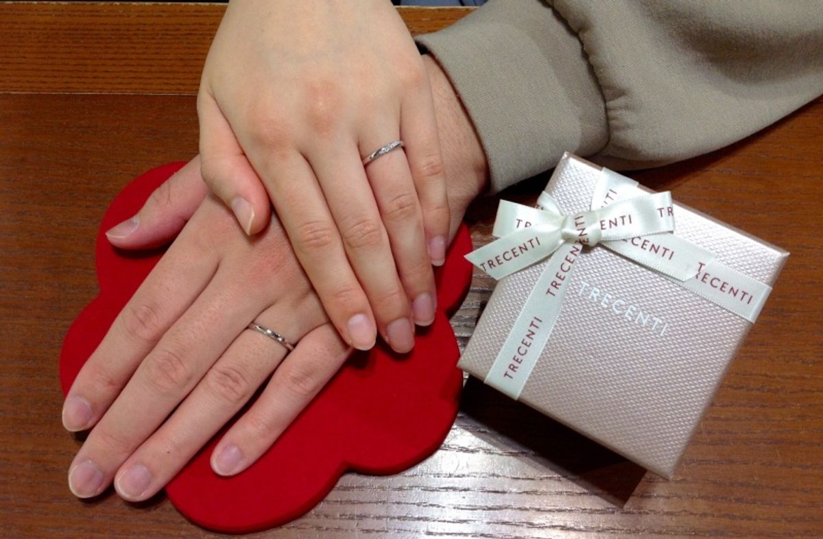 【T.N様】納得のいく指輪選びができました。TRECENTI(トレセンテ)｜Ringraph(リングラフ)