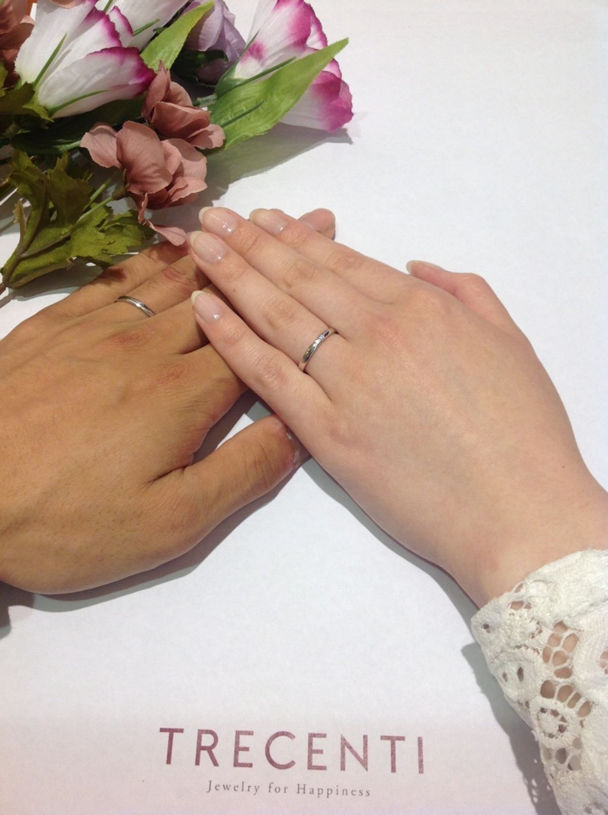 T.M様T.T様【TRECENTI(トレセンテ)】品質・着け心地が完璧な指輪でした｜ 結婚指輪・婚約指輪の口コミならRingraph