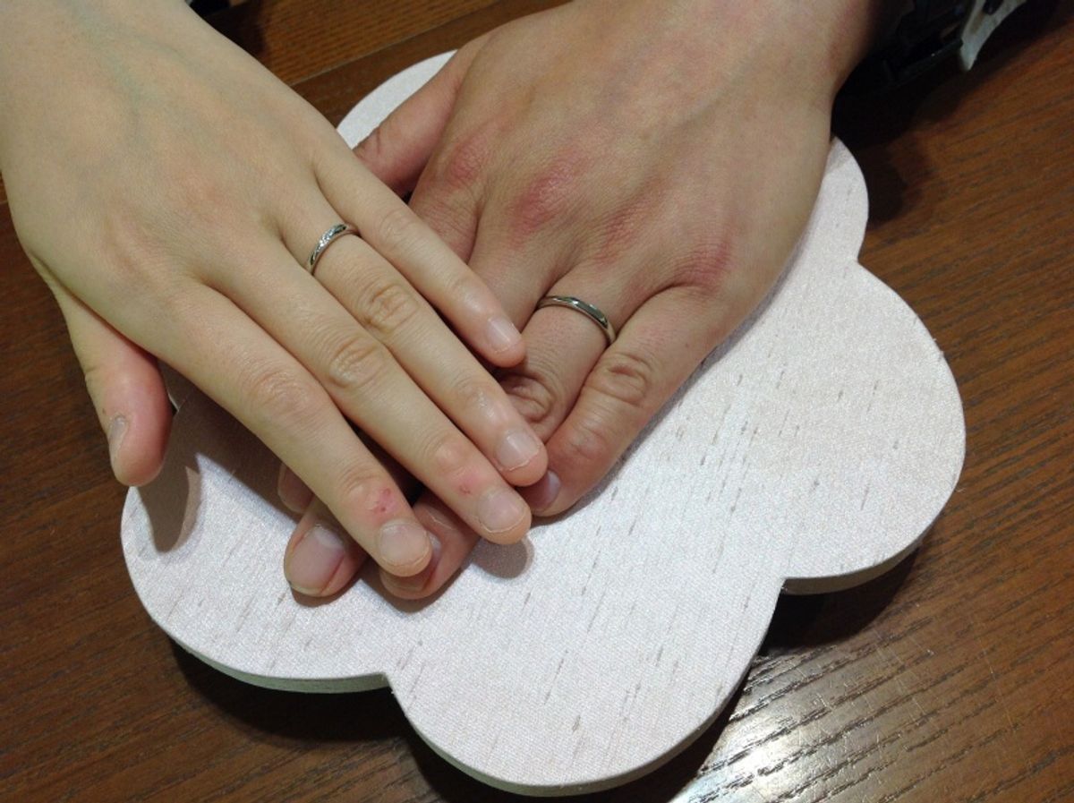 K.N様【TRECENTI(トレセンテ)】ありがとうございます。｜ 結婚指輪・婚約指輪の口コミならRingraph