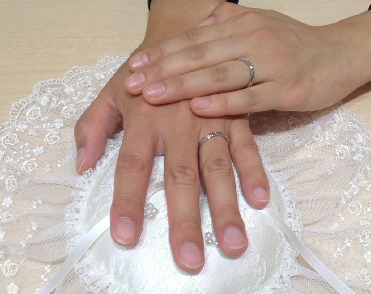 K様【TRECENTI(トレセンテ)】ステキな対応ありがとうございます｜ 結婚指輪・婚約指輪の口コミならRingraph