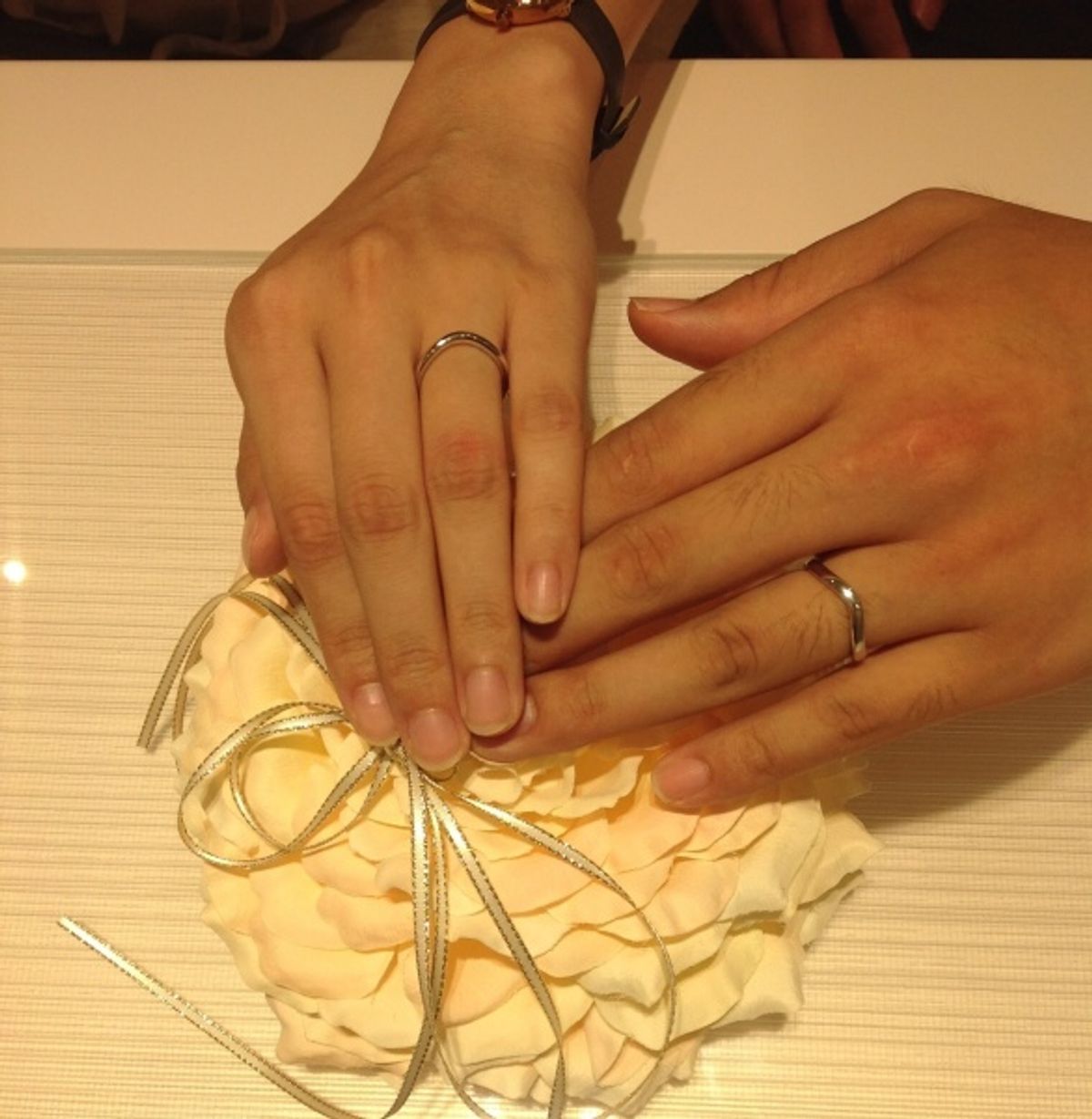 【T様M様】緊張せずに指輪選びができましたTRECENTI(トレセンテ)｜Ringraph(リングラフ)