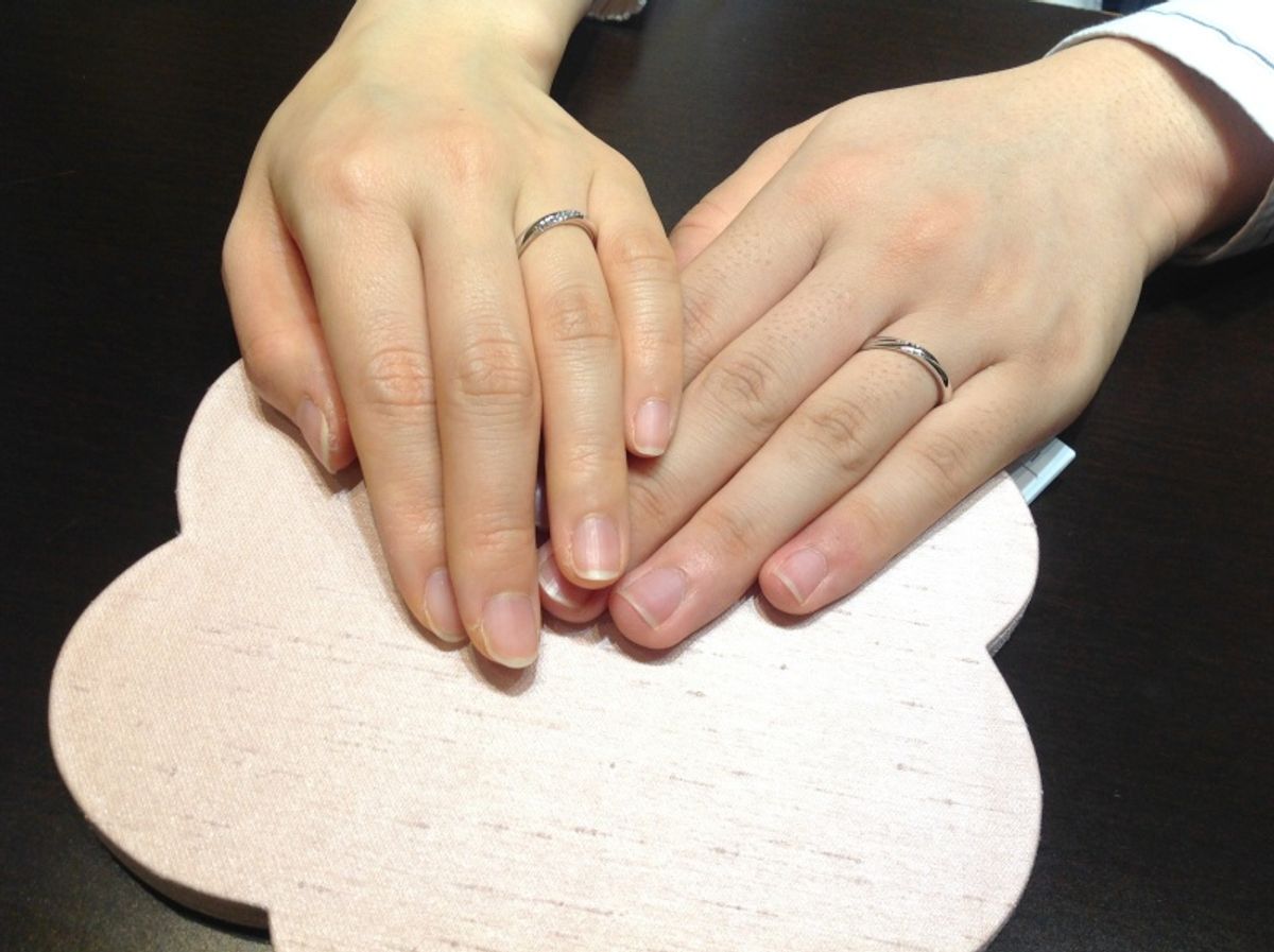 S様&H様【TRECENTI(トレセンテ)】男性のリングも的確なアドバイスをい…｜ 結婚指輪・婚約指輪の口コミならRingraph