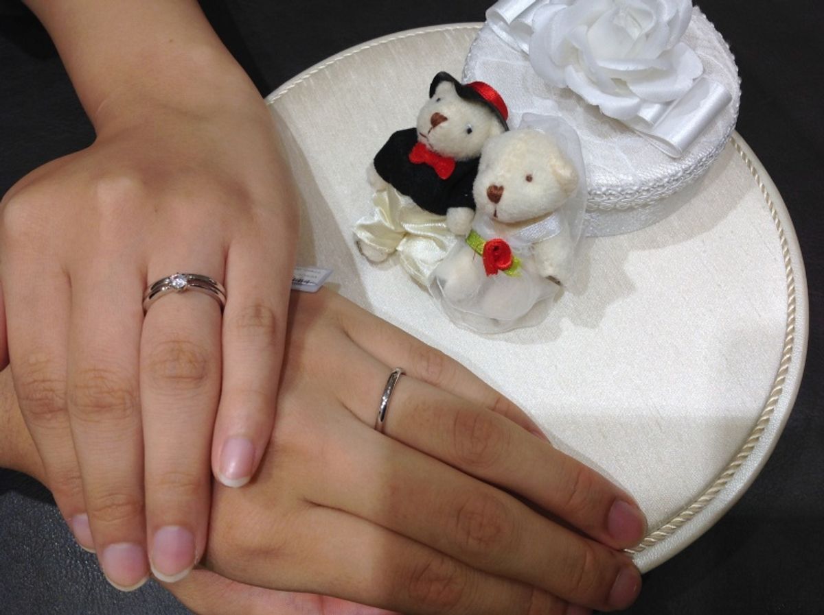 【H様&S様】付け心地が良かったTRECENTI(トレセンテ)｜Ringraph(リングラフ)