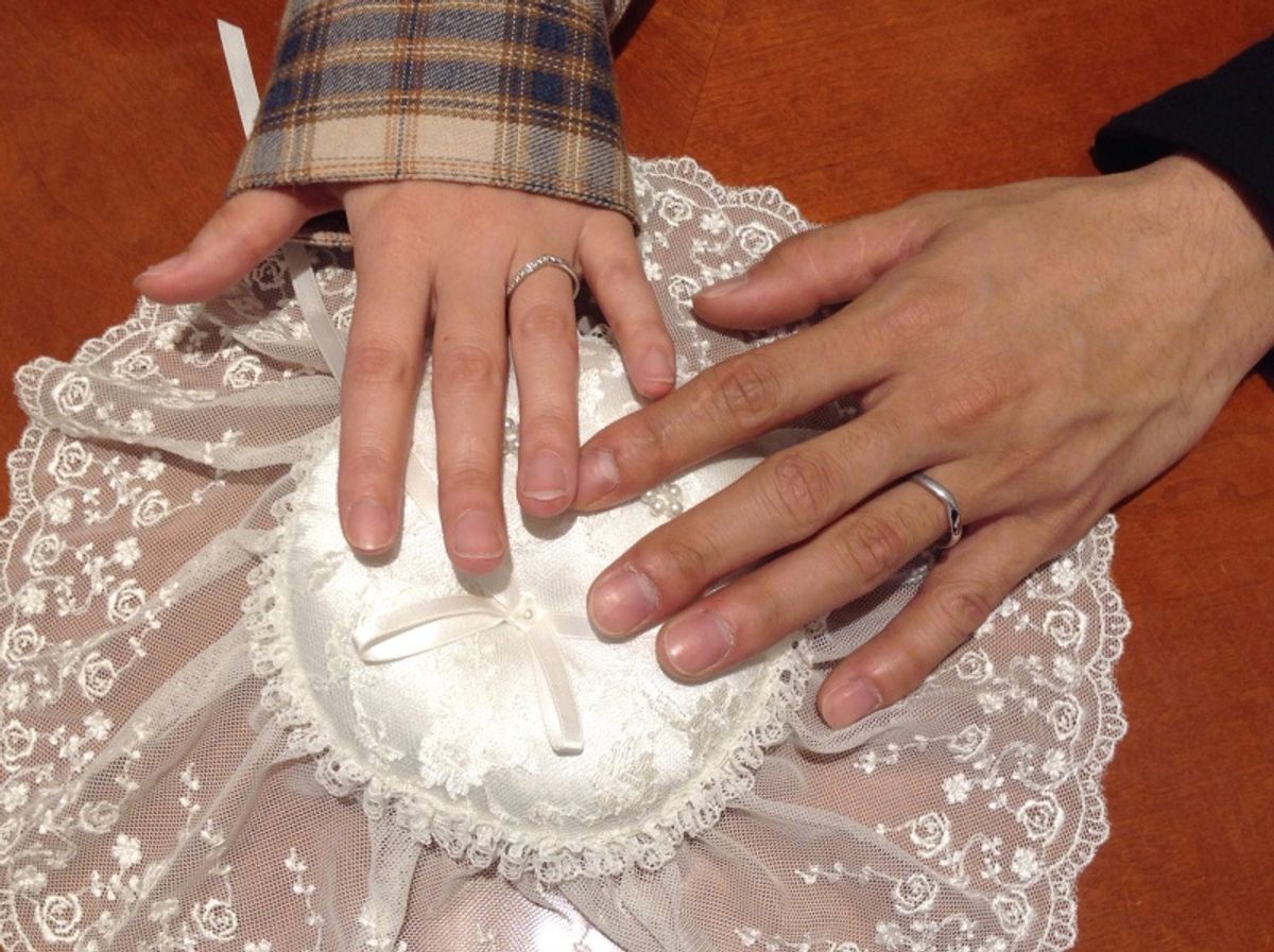 Y様【TRECENTI(トレセンテ)】素敵なデザインに惹かれました♡｜ 結婚指輪・婚約指輪の口コミならRingraph