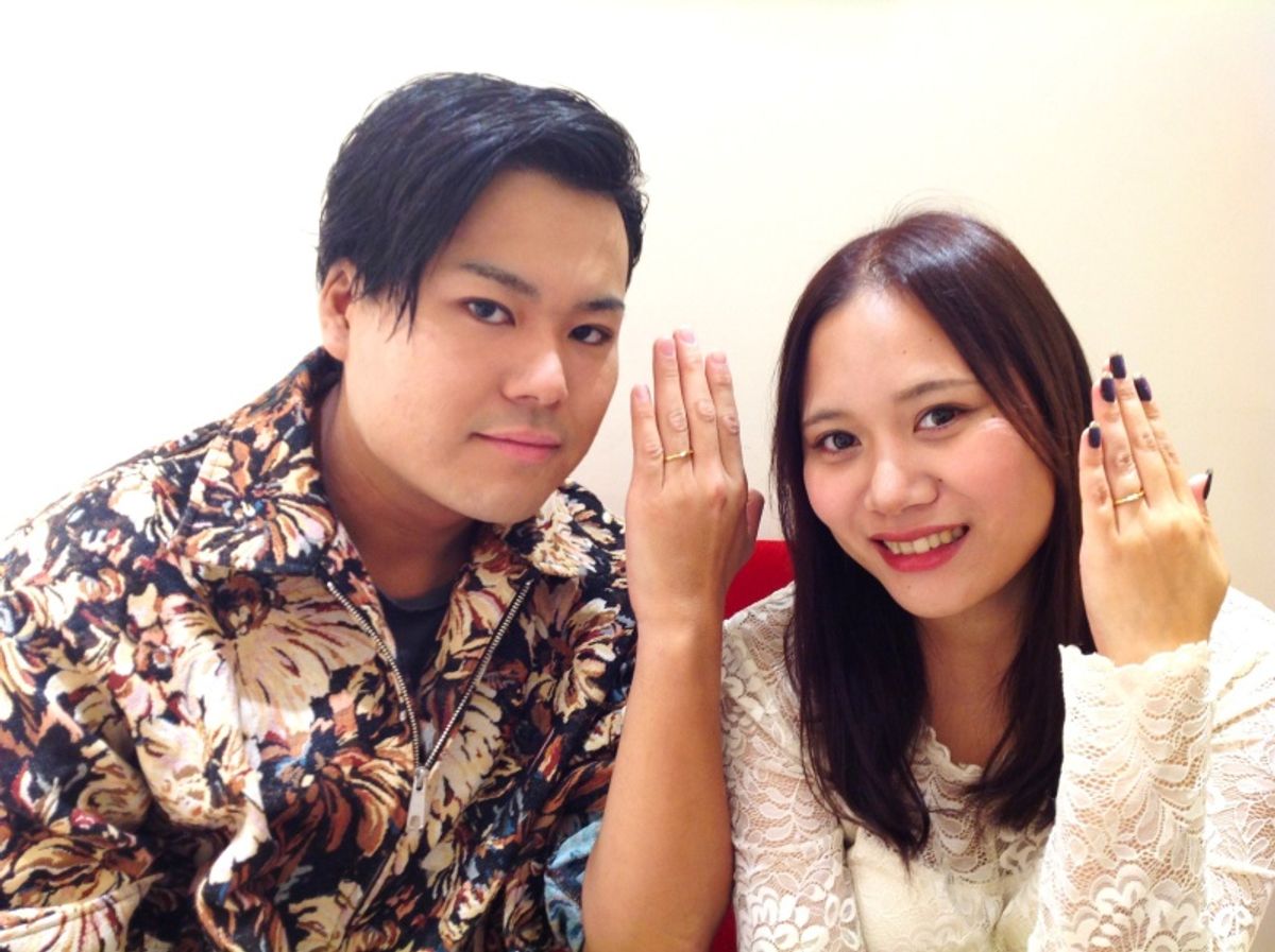 T様＆A様【TRECENTI(トレセンテ)】丁寧なヒアリングでした｜ 結婚指輪・婚約指輪の口コミならRingraph
