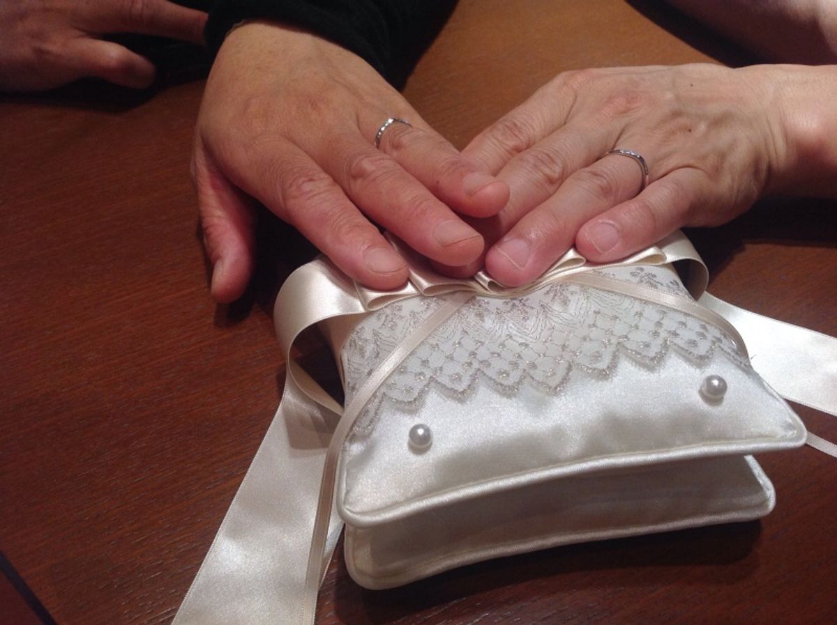 Y.A様＆K.E様【TRECENTI(トレセンテ)】シンプルなデザインと安心の保証で…｜ 結婚指輪・婚約指輪の口コミならRingraph