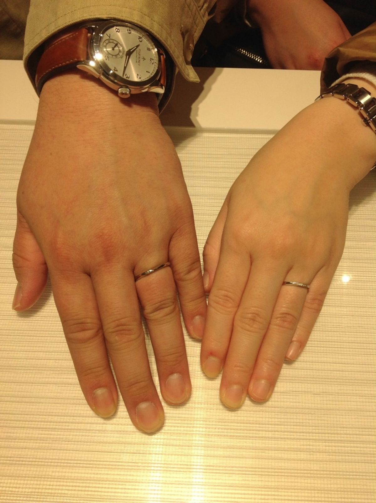 M.K様・Y.K様【TRECENTI(トレセンテ)】これからもよろしくお願いします！｜ 結婚指輪・婚約指輪の口コミならRingraph