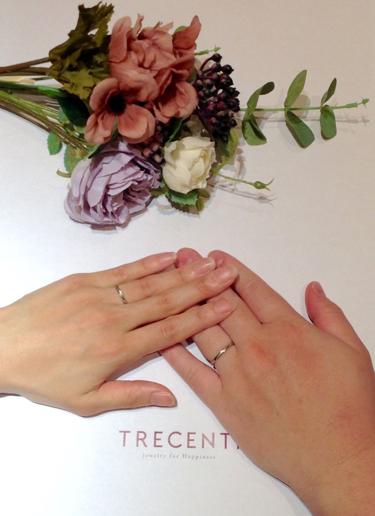 K様 A様【TRECENTI(トレセンテ)】ここに決めてよかったです！｜ 結婚指輪・婚約指輪の口コミならRingraph