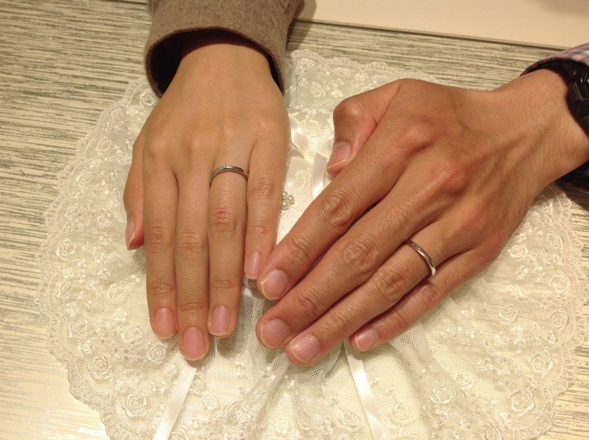 S様＆Y様【TRECENTI(トレセンテ)】満足のいく指輪に出会えました。｜ 結婚指輪・婚約指輪の口コミならRingraph