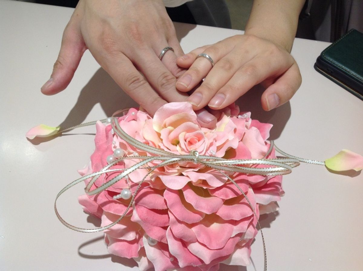 T・N様 T・M様【TRECENTI(トレセンテ)】紹介で来ました！｜ 結婚指輪・婚約指輪の口コミならRingraph