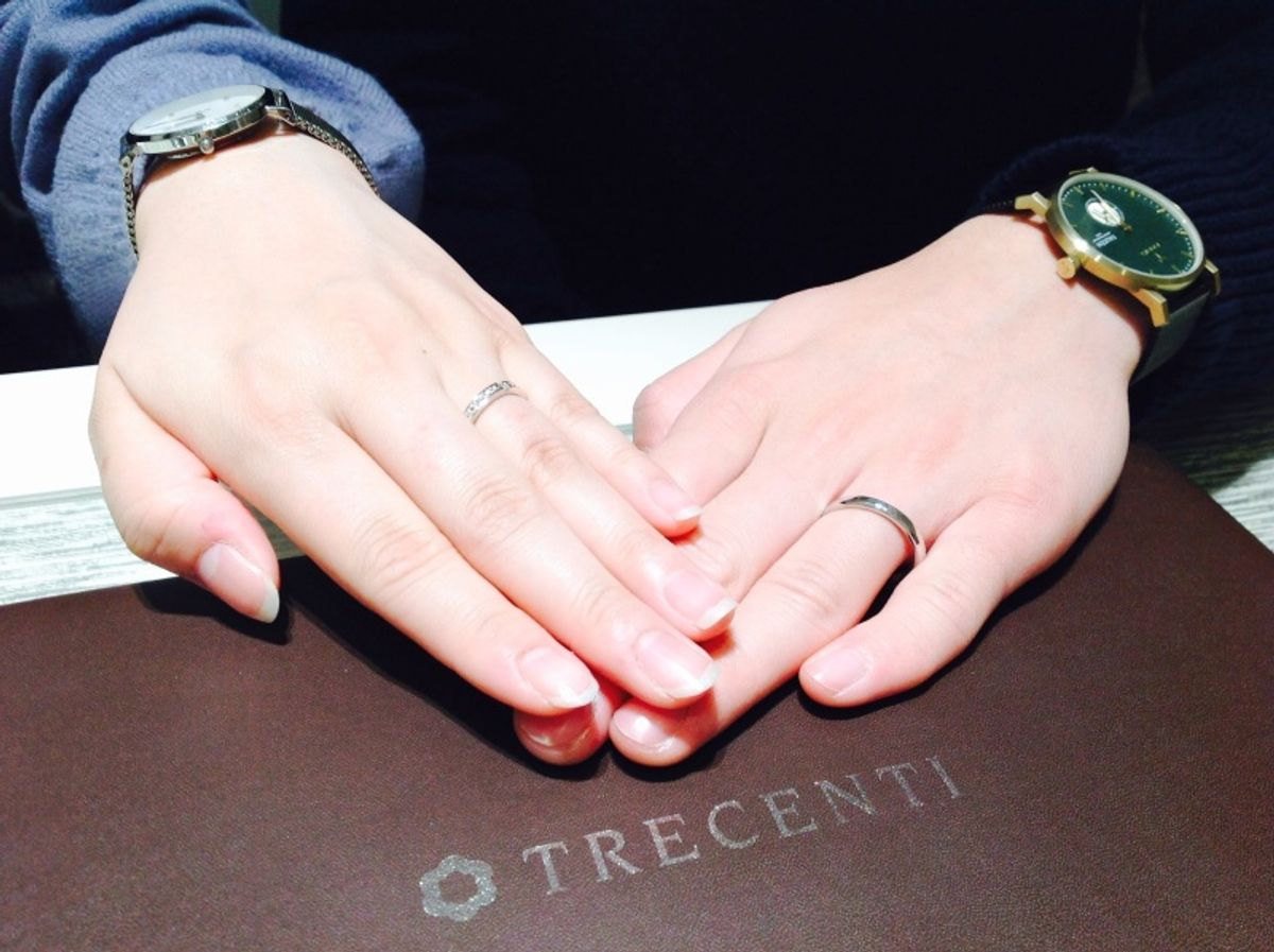 【R様♡Y様】とても分かりやすかった！TRECENTI(トレセンテ)｜Ringraph(リングラフ)