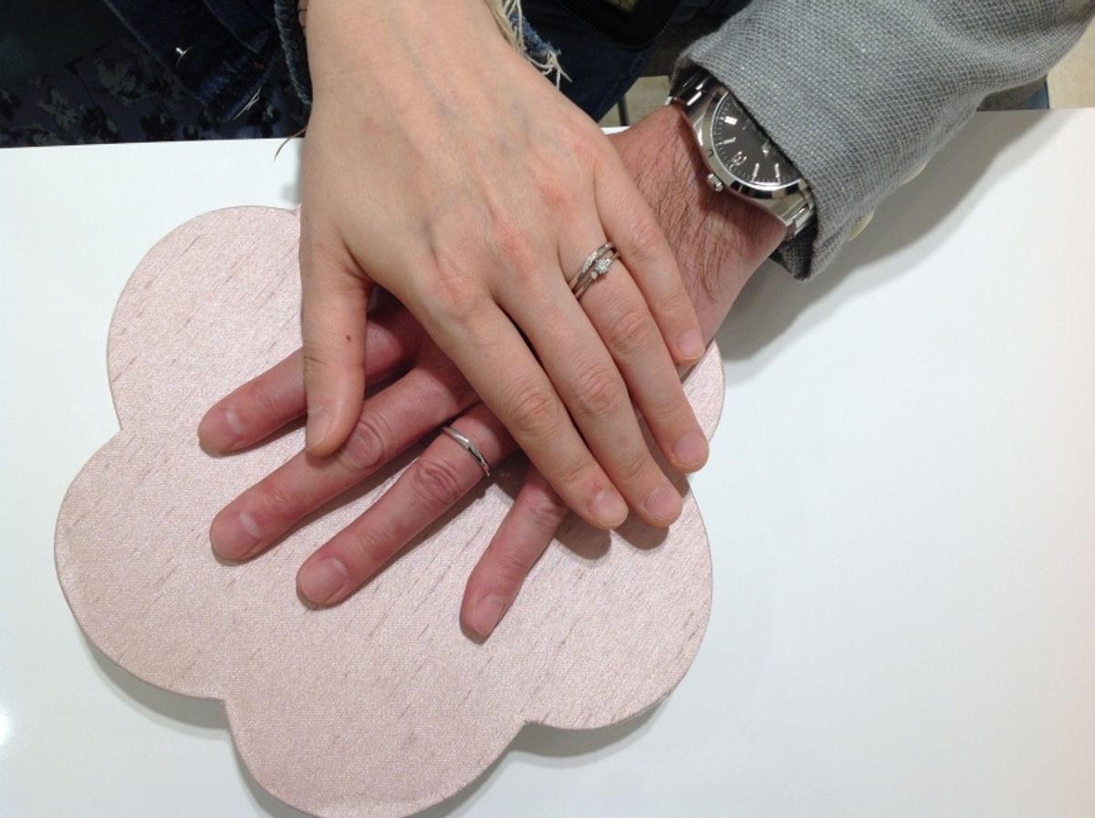 K・T様 K・M様【TRECENTI(トレセンテ)】着け心地がよかった｜ 結婚指輪・婚約指輪の口コミならRingraph