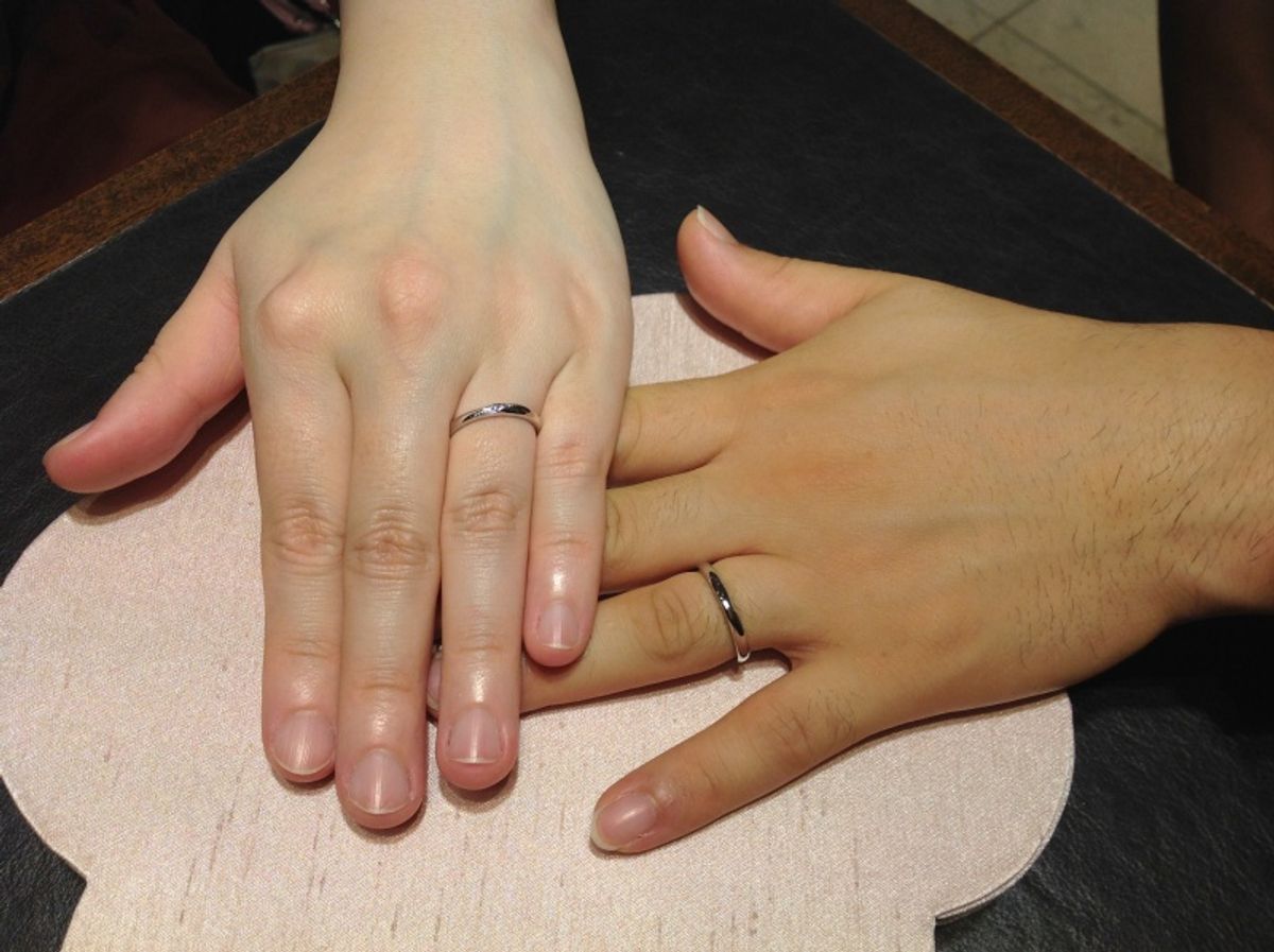 Y＆M様【TRECENTI(トレセンテ)】つけ心地と耐久性で決めました！｜ 結婚指輪・婚約指輪の口コミならRingraph