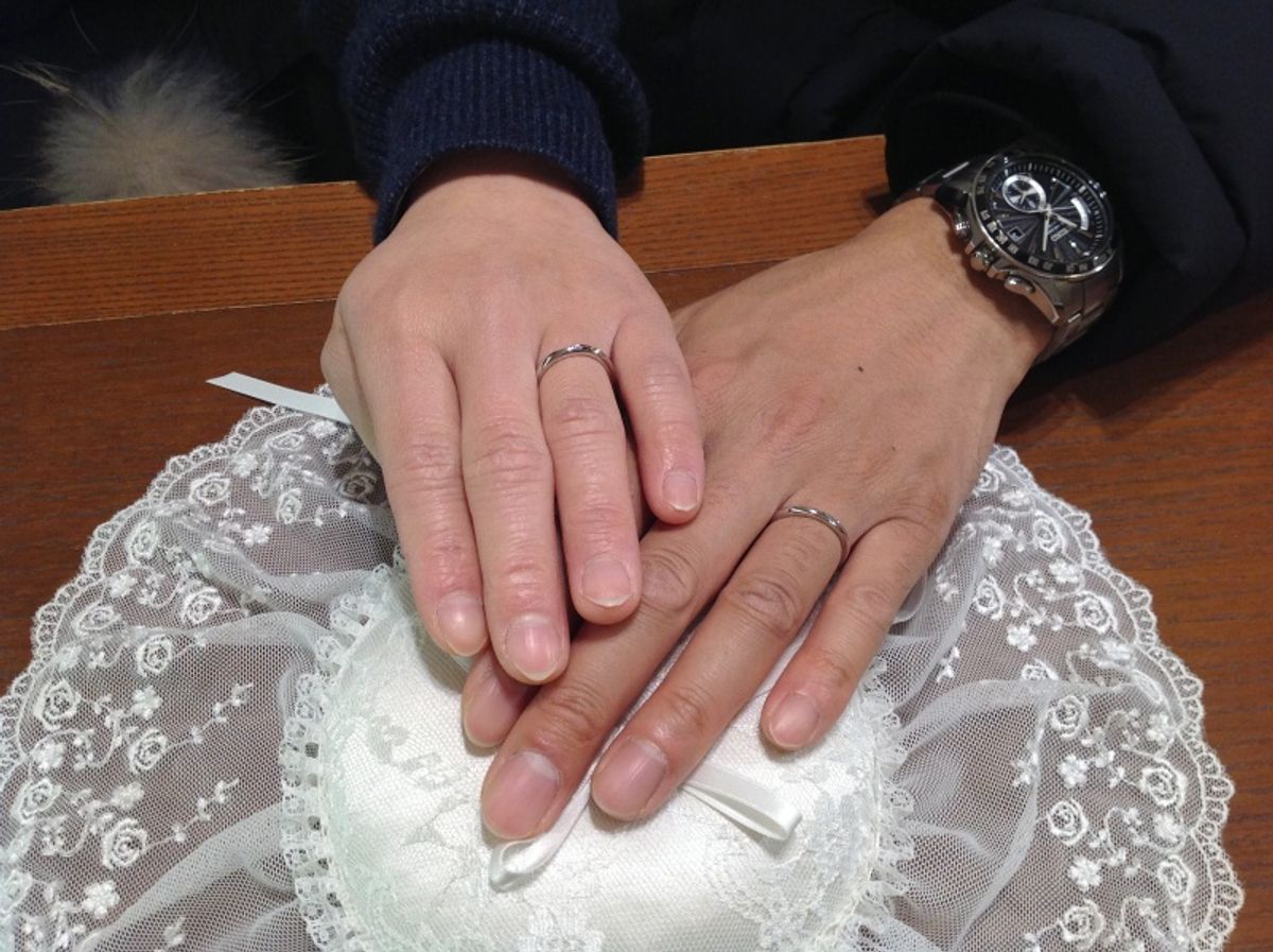 K様・N様【TRECENTI(トレセンテ)】大切にしたいと思います。｜ 結婚指輪・婚約指輪の口コミならRingraph