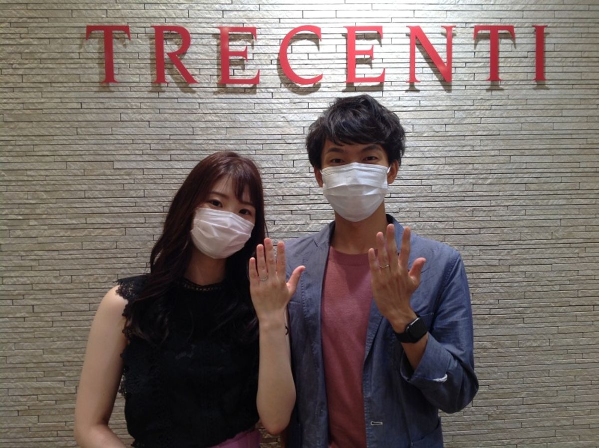 【R様、K様】今後ともよろしくお願い致します TRECENTI(トレセンテ)｜Ringraph(リングラフ)