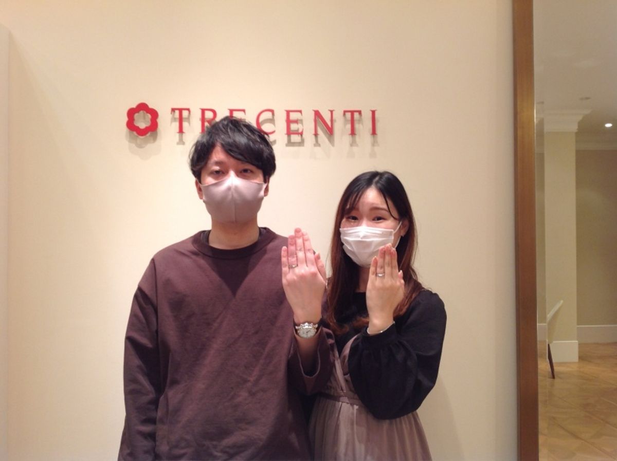 【K.H様・Y.A様】笑顔でていねいな対応だったので、それも決め手になりま…TRECENTI(トレセンテ)｜Ringraph(リングラフ)
