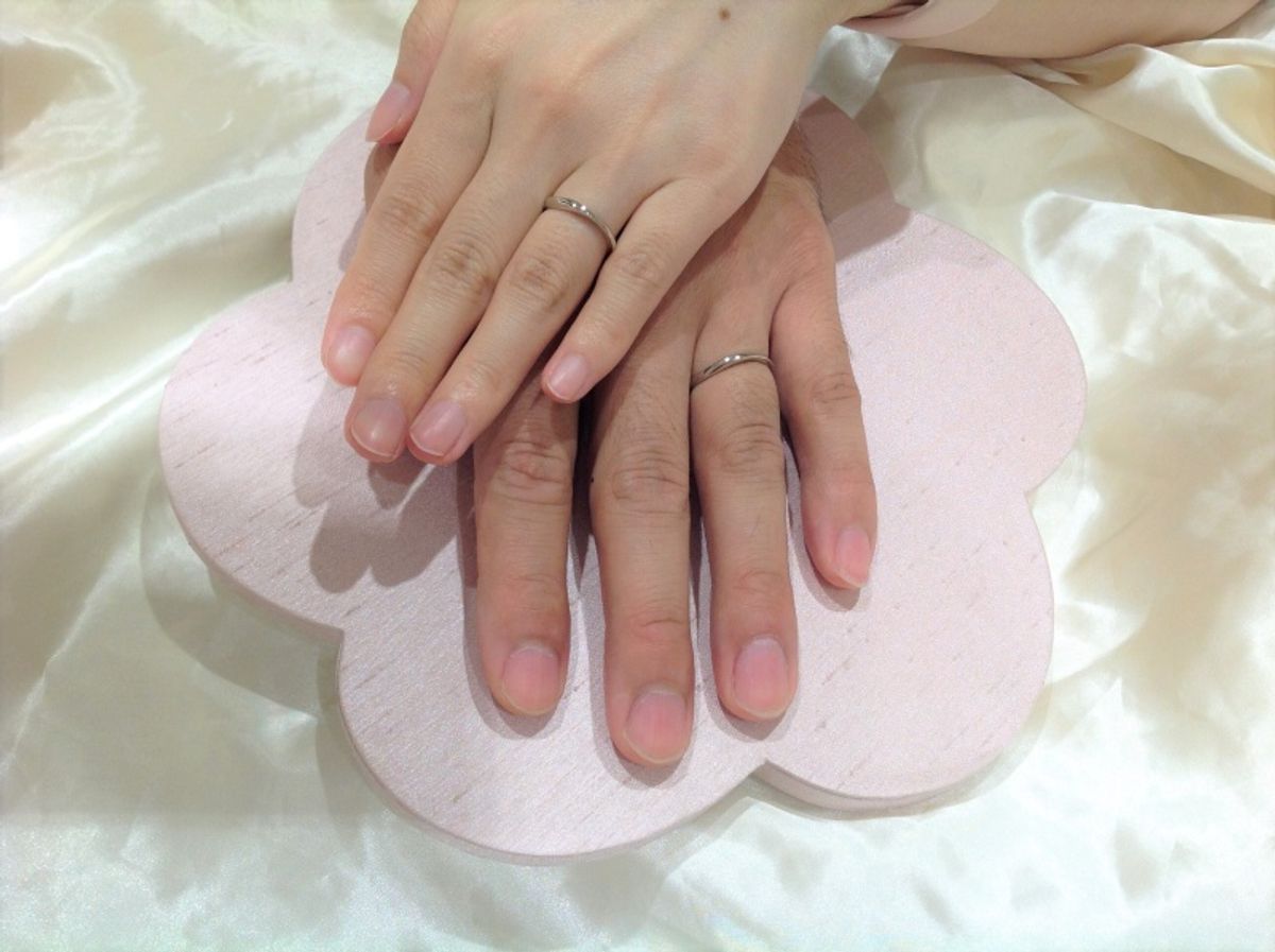 Y様&H様【TRECENTI(トレセンテ)】とてもいい指輪が選べました｜ 結婚指輪・婚約指輪の口コミならRingraph