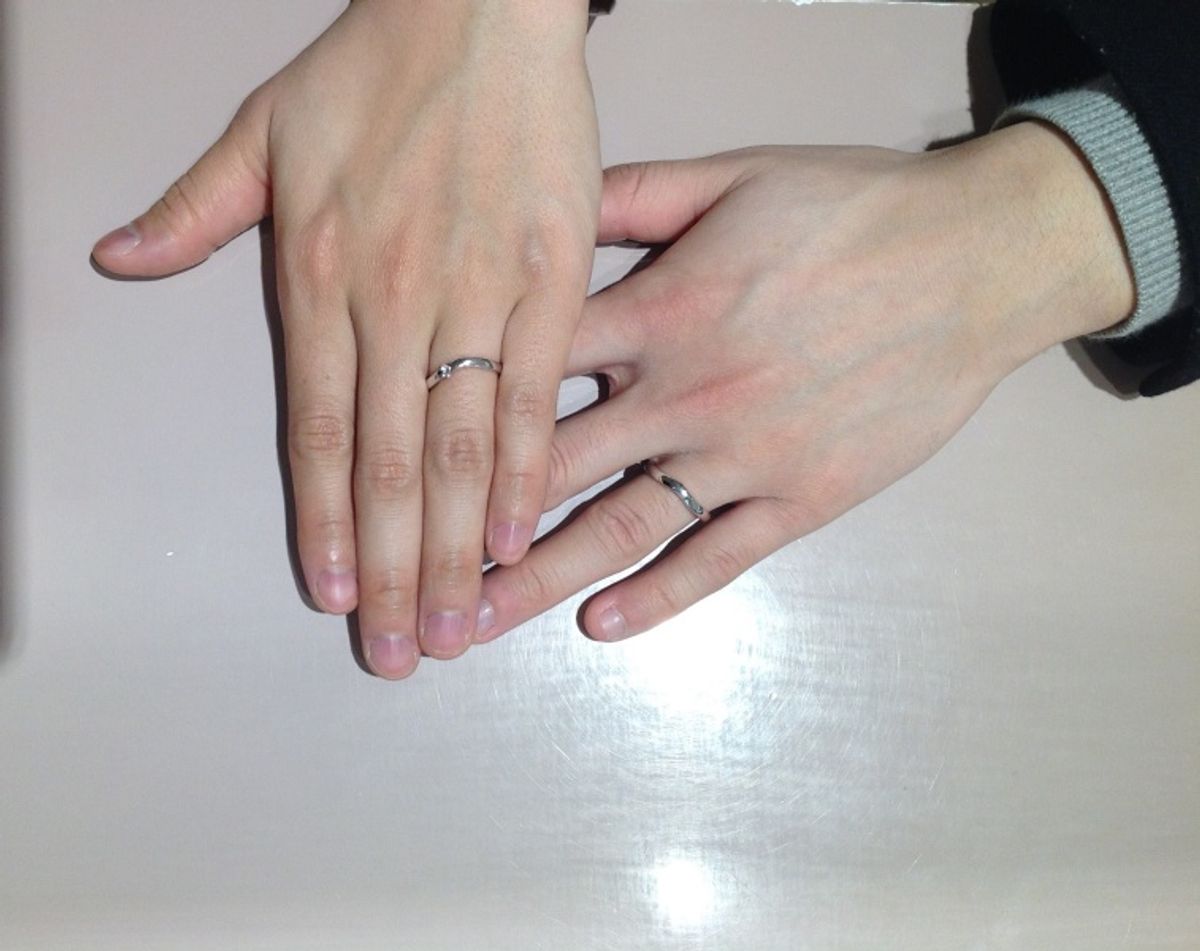 【K・K様 N・K様】素敵な指輪と出会うことが出来ましたTRECENTI(トレセンテ)｜Ringraph(リングラフ)