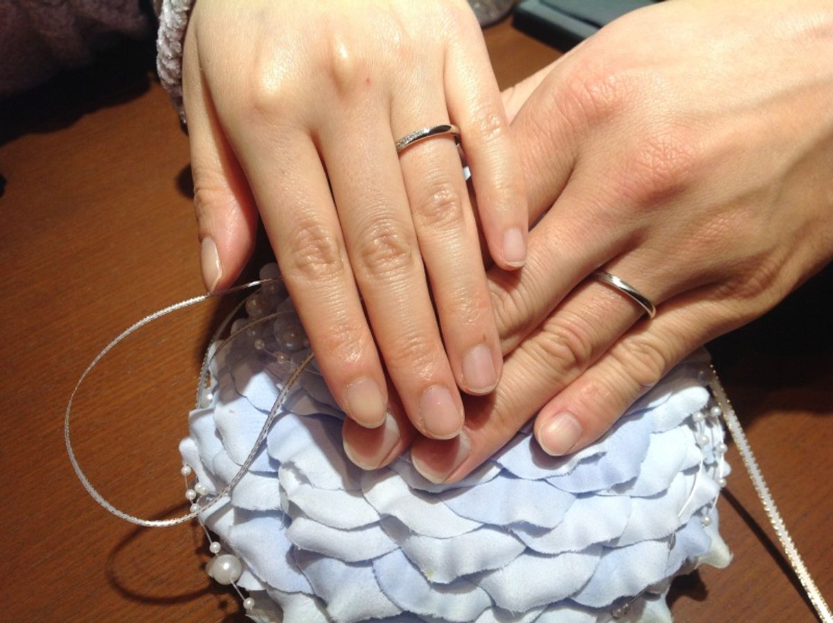 O.K様＆Y.A様【TRECENTI(トレセンテ)】とても楽しい時間でした！｜ 結婚指輪・婚約指輪の口コミならRingraph