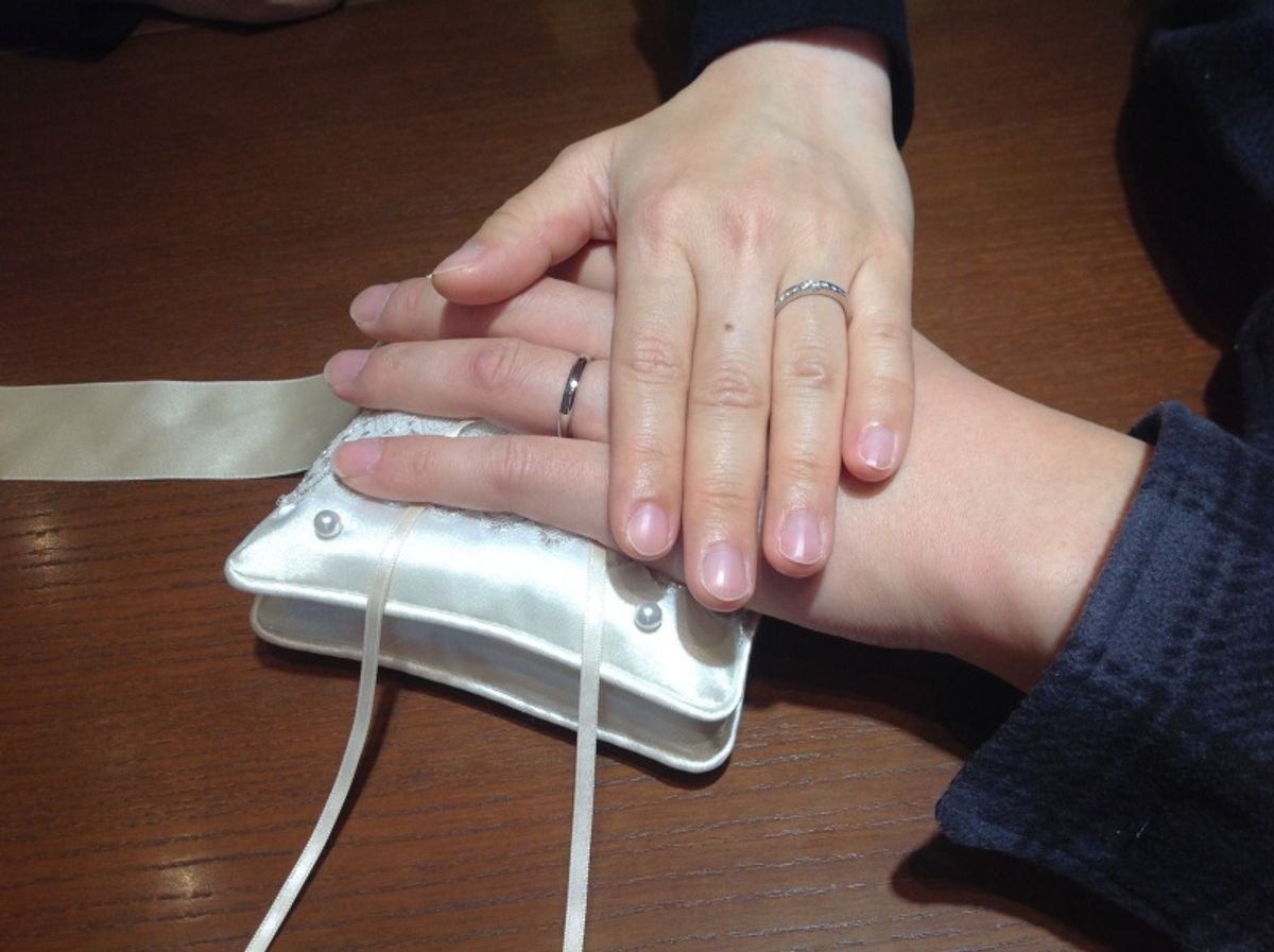 【K.R様・K.I様】また節目の時にお店に来ようと思いますTRECENTI(トレセンテ)｜Ringraph(リングラフ)