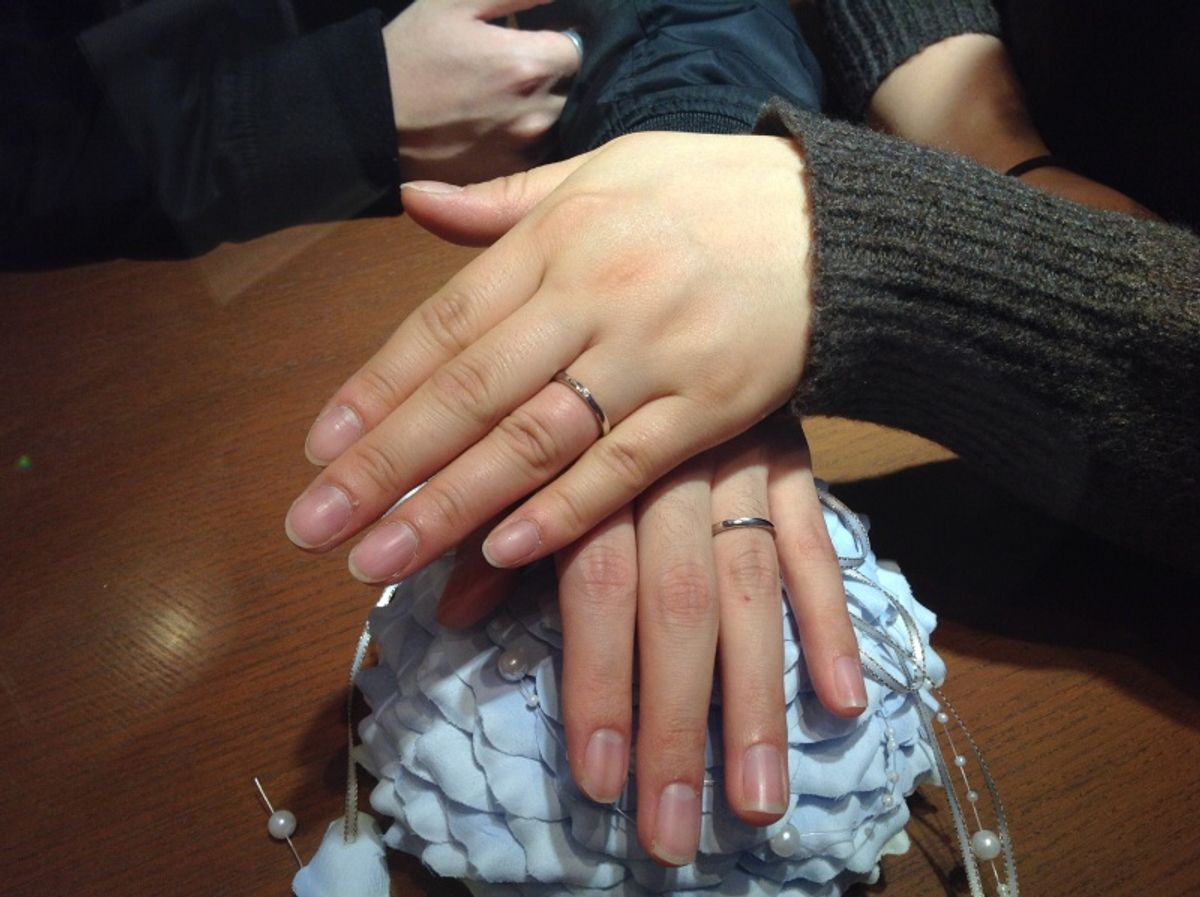 【K.T様＆O.M様】抜群のつけ心地TRECENTI(トレセンテ)｜Ringraph(リングラフ)