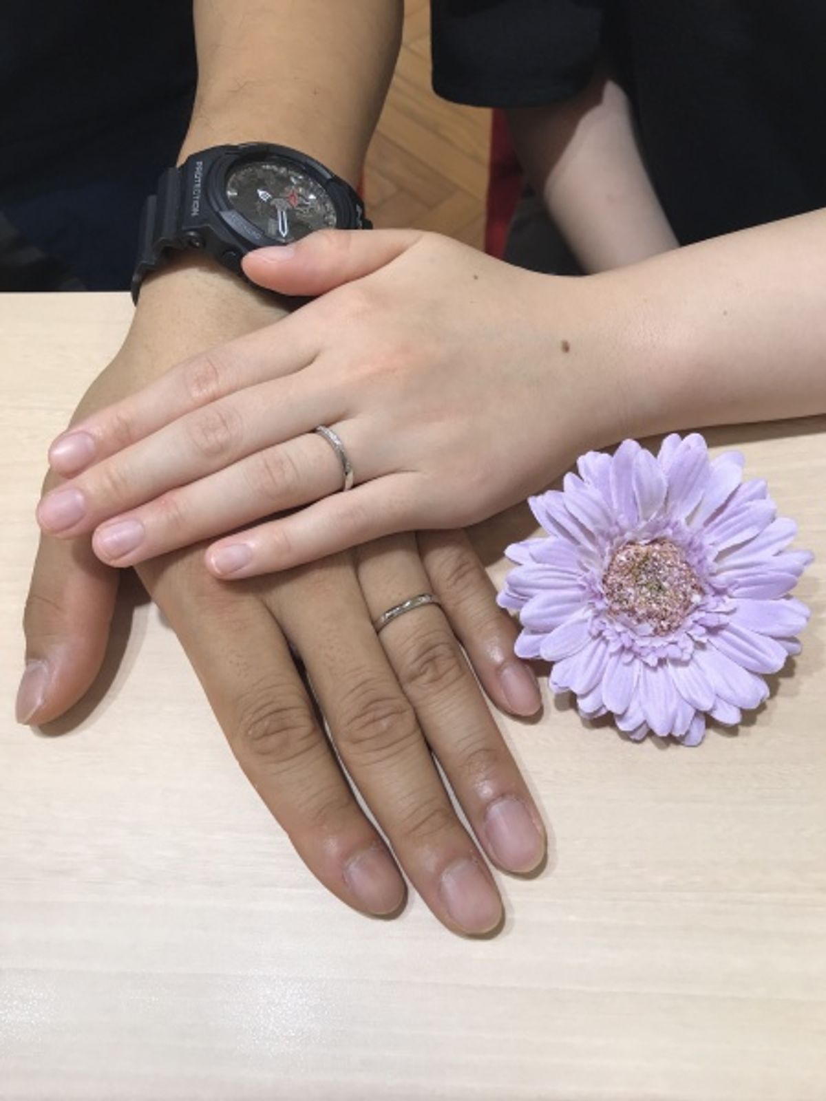 k.k様【TRECENTI(トレセンテ)】後悔しないデザインの指輪に決めることがで…｜ 結婚指輪・婚約指輪の口コミならRingraph