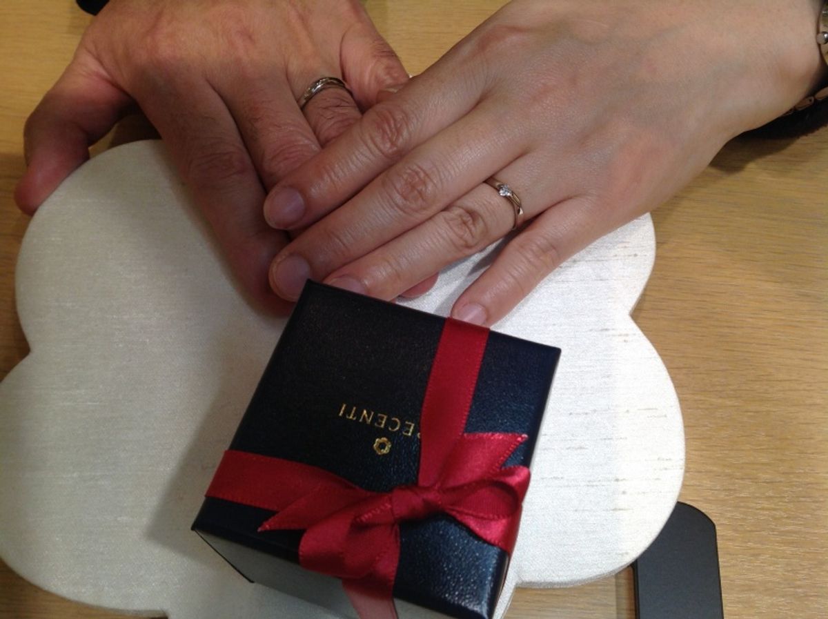 【M様・M様】装着感、デザインが良かったTRECENTI(トレセンテ)｜Ringraph(リングラフ)