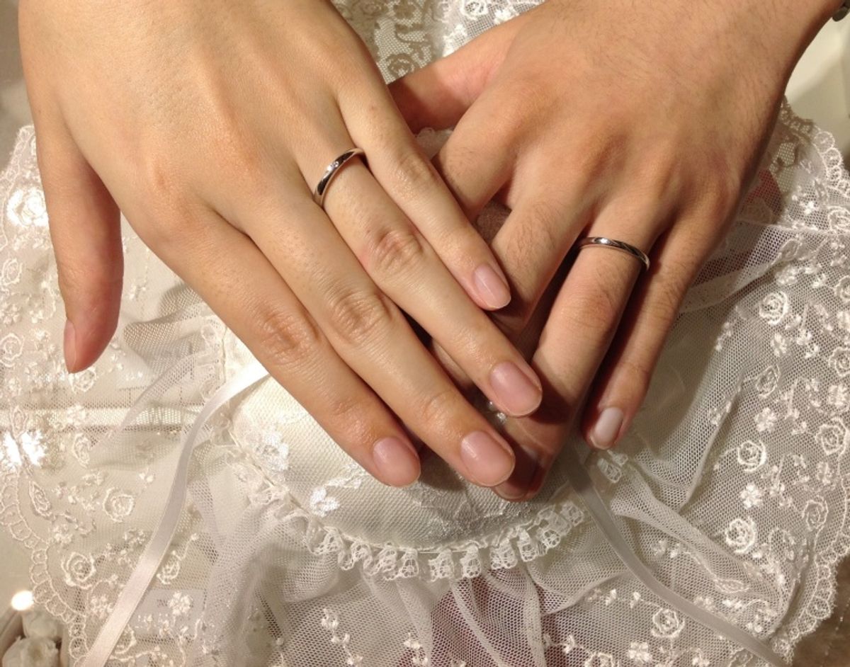 【K.M様・N.A様】指輪の着け心地とシンプルなデザイン。TRECENTI(トレセンテ)｜Ringraph(リングラフ)