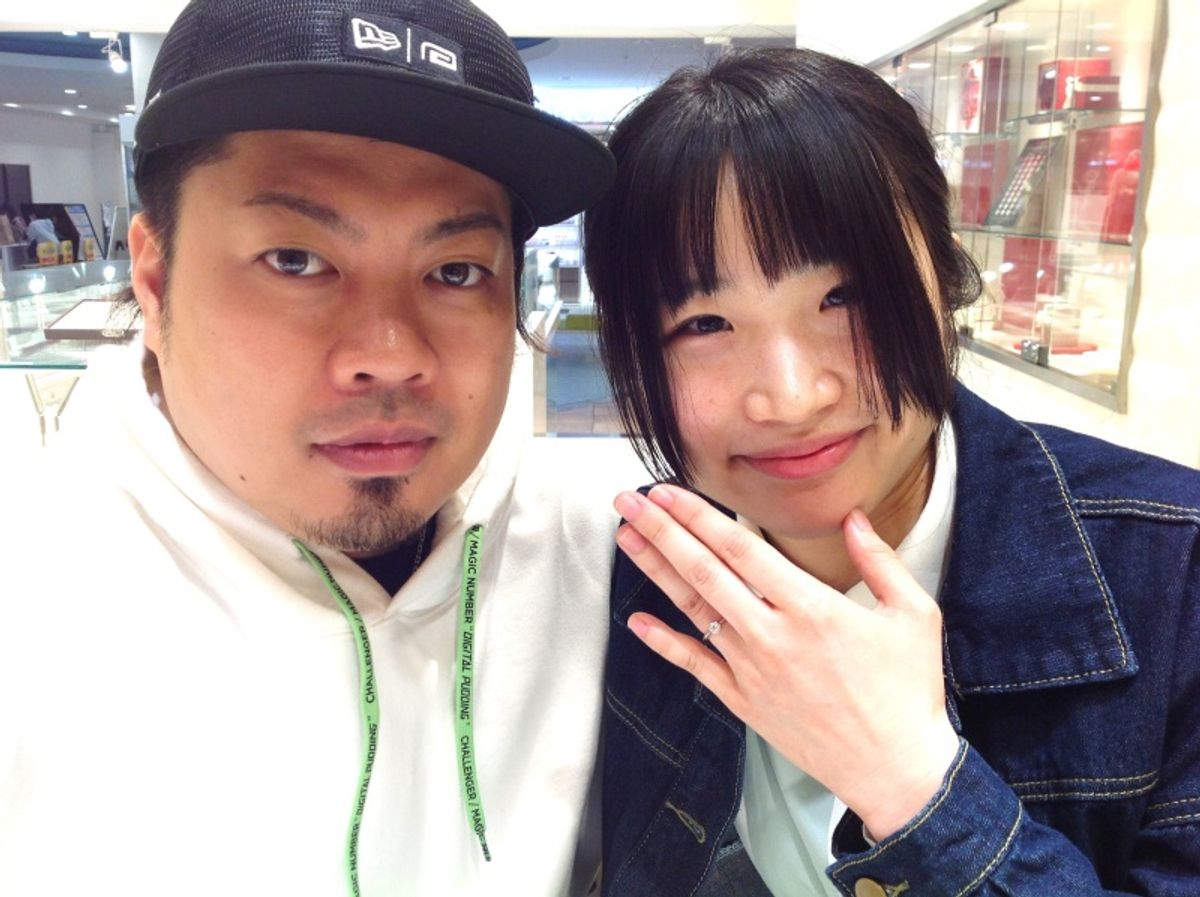 Y.T様&M.Y様【TRECENTI(トレセンテ)】運命だと思いました｜ 結婚指輪・婚約指輪の口コミならRingraph