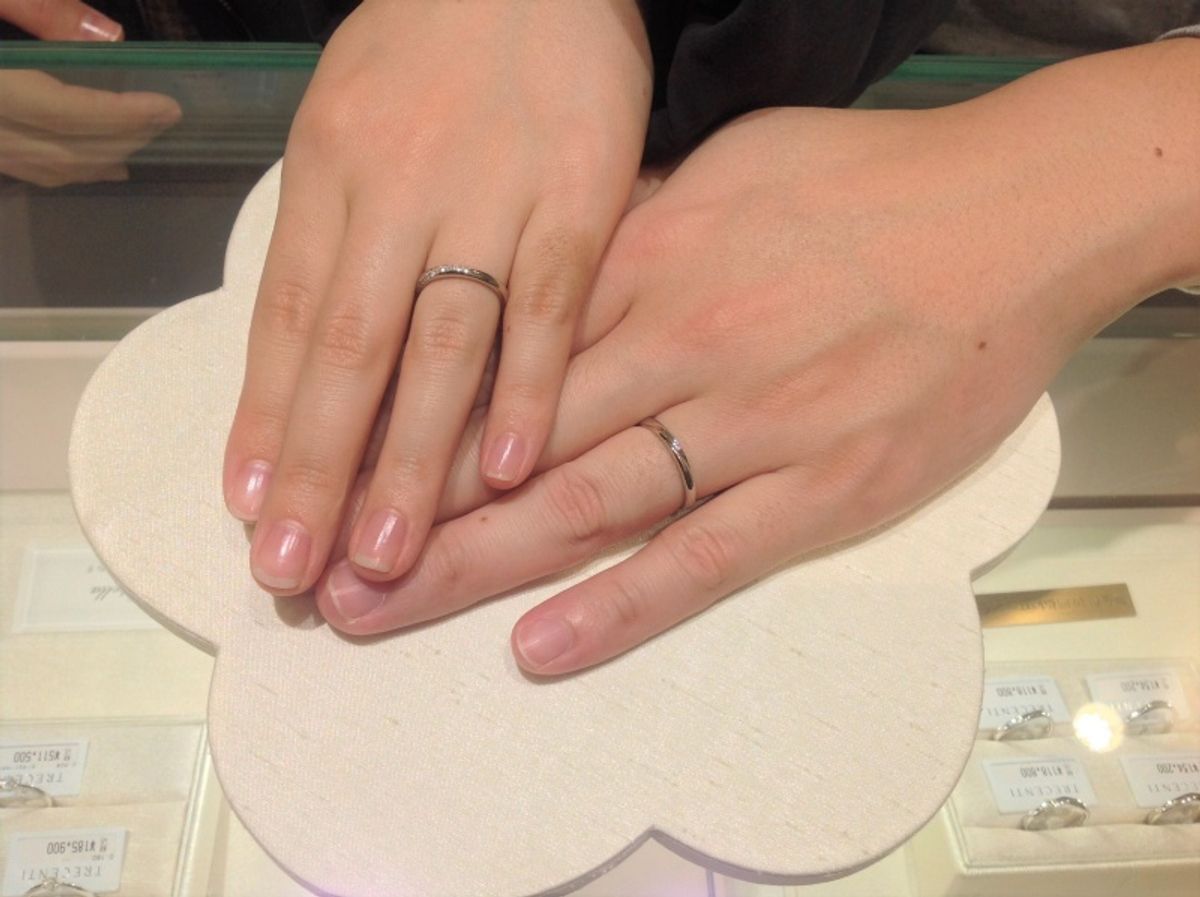 【Y様＆H様】ありがとうございましたTRECENTI(トレセンテ)｜Ringraph(リングラフ)