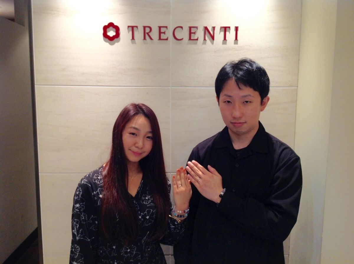 【Y様・H様】対応や商品の良さが決め手でしたTRECENTI(トレセンテ)｜Ringraph(リングラフ)
