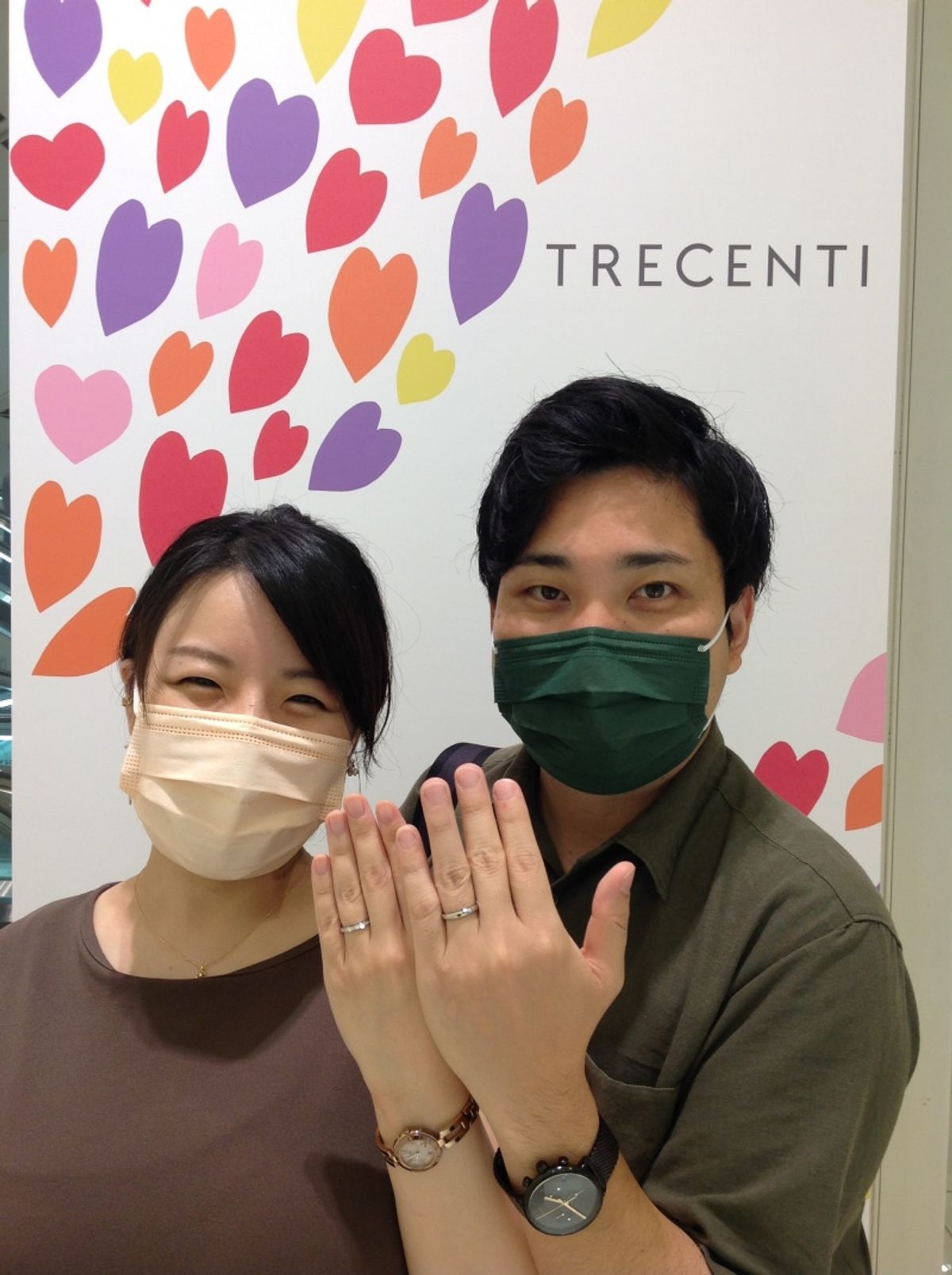 【K.Y様、Y.Y様】すごく素敵な指輪に出会うことができました。TRECENTI(トレセンテ)｜Ringraph(リングラフ)