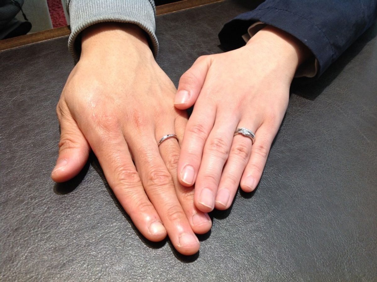 【K様・M様】デザインが可愛い^^*TRECENTI(トレセンテ)｜Ringraph(リングラフ)