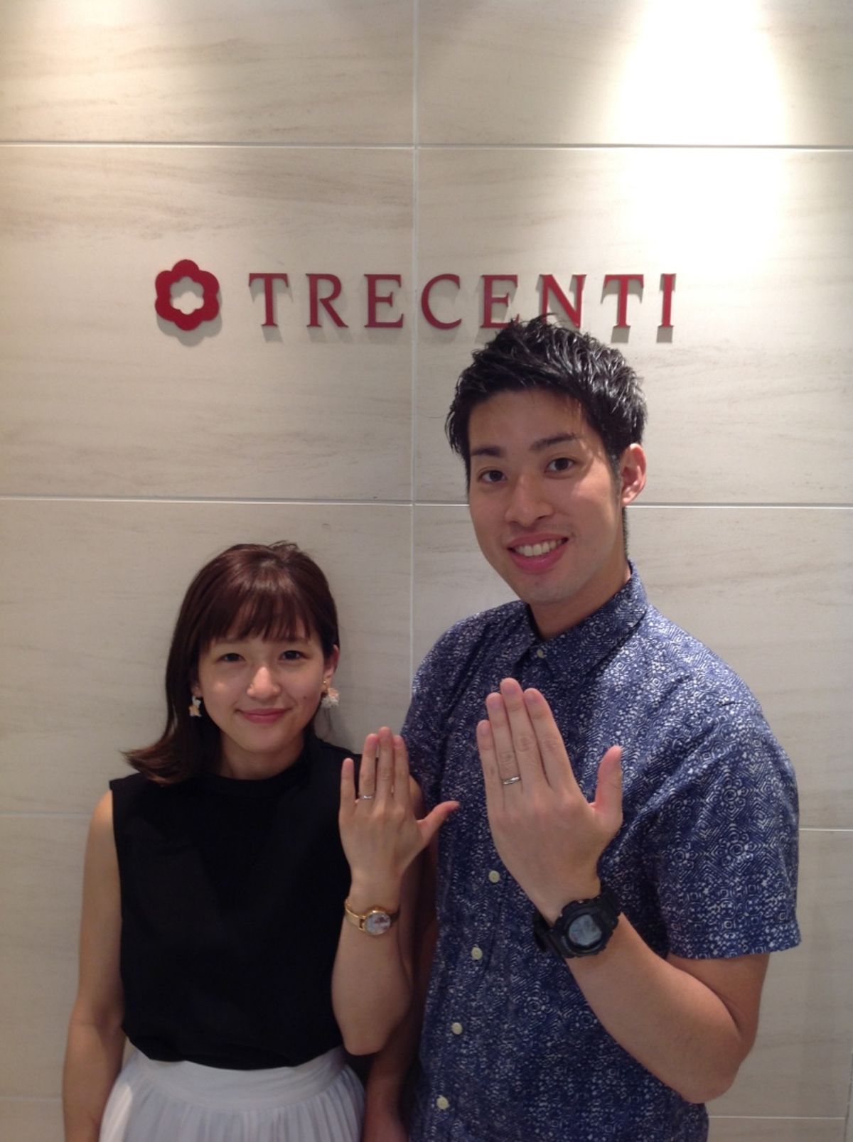 K様【TRECENTI(トレセンテ)】親身になって提案して下さり、ありがとうござ…｜ 結婚指輪・婚約指輪の口コミならRingraph