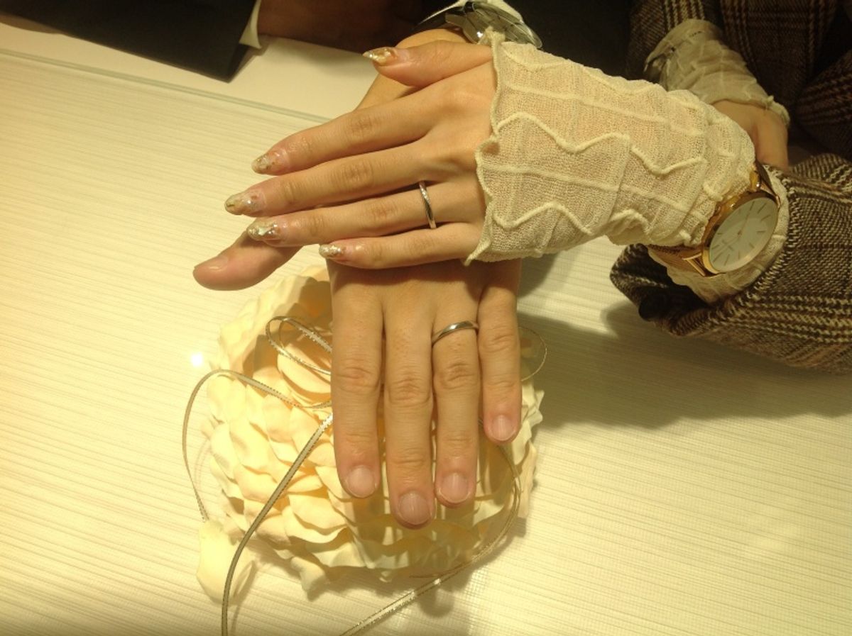 D様A様【TRECENTI(トレセンテ)】楽しくリング選びができました！！｜ 結婚指輪・婚約指輪の口コミならRingraph
