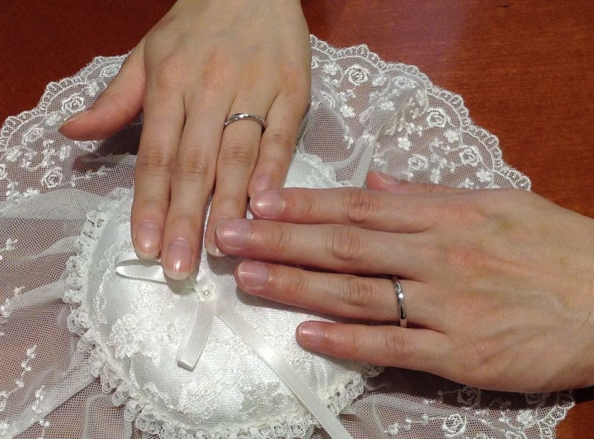 S様・S様【TRECENTI(トレセンテ)】好みのデザインが見つかりました！｜ 結婚指輪・婚約指輪の口コミならRingraph