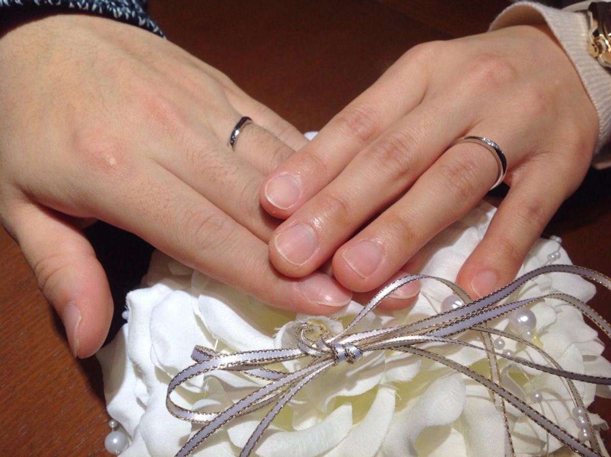 T.M様＆T.T様【TRECENTI(トレセンテ)】担当スタッフの方の言葉がとてもあ…｜ 結婚指輪・婚約指輪の口コミならRingraph