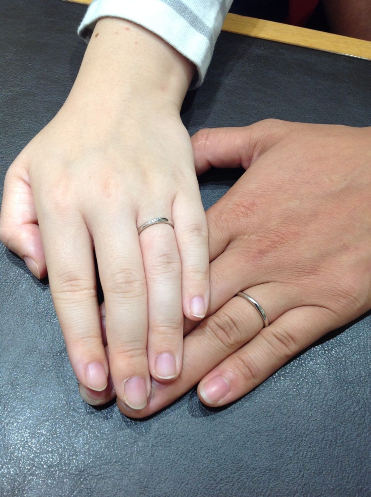 K様 M様【TRECENTI(トレセンテ)】即決でした｜ 結婚指輪・婚約指輪の口コミならRingraph