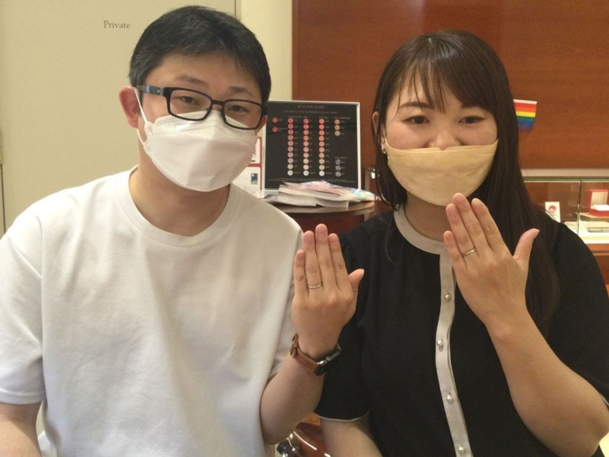 Y.O様【TRECENTI(トレセンテ)】丁寧な対応に感謝です！｜ 結婚指輪・婚約指輪の口コミならRingraph
