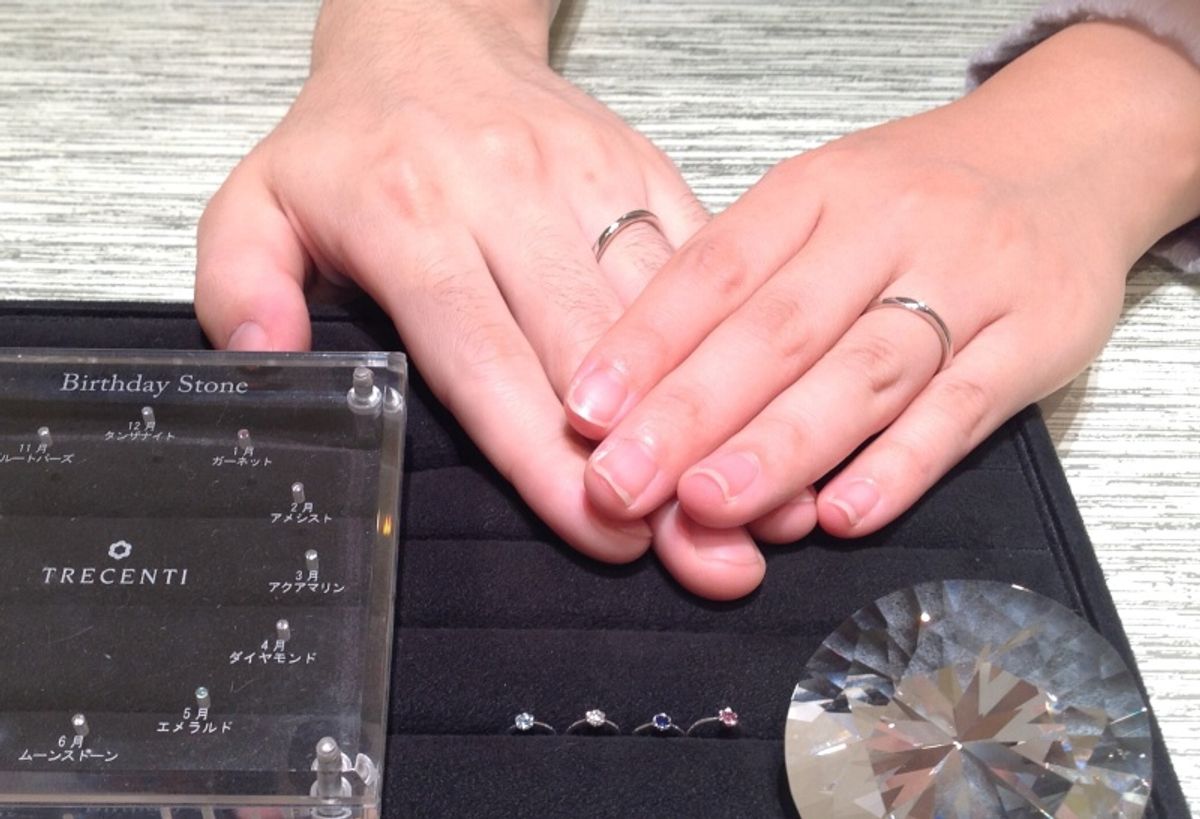 繊細で美しいデザインが素敵です【TRECENTI(トレセンテ)】繊細で美しいデ…｜ 結婚指輪・婚約指輪の口コミならRingraph