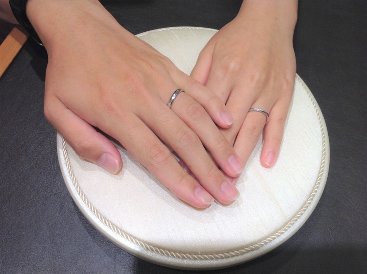 【T様＆M様】つけごこちがとても良かったTRECENTI(トレセンテ)｜Ringraph(リングラフ)