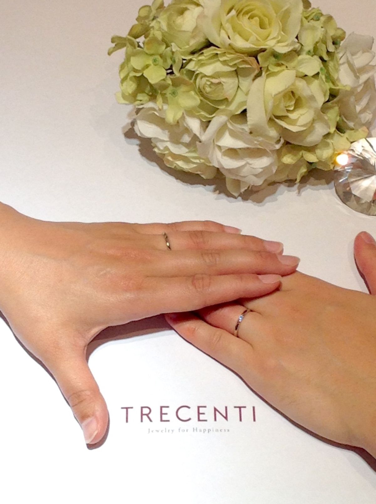 K様 T様【TRECENTI(トレセンテ)】お気に入りが見つかりました｜ 結婚指輪・婚約指輪の口コミならRingraph