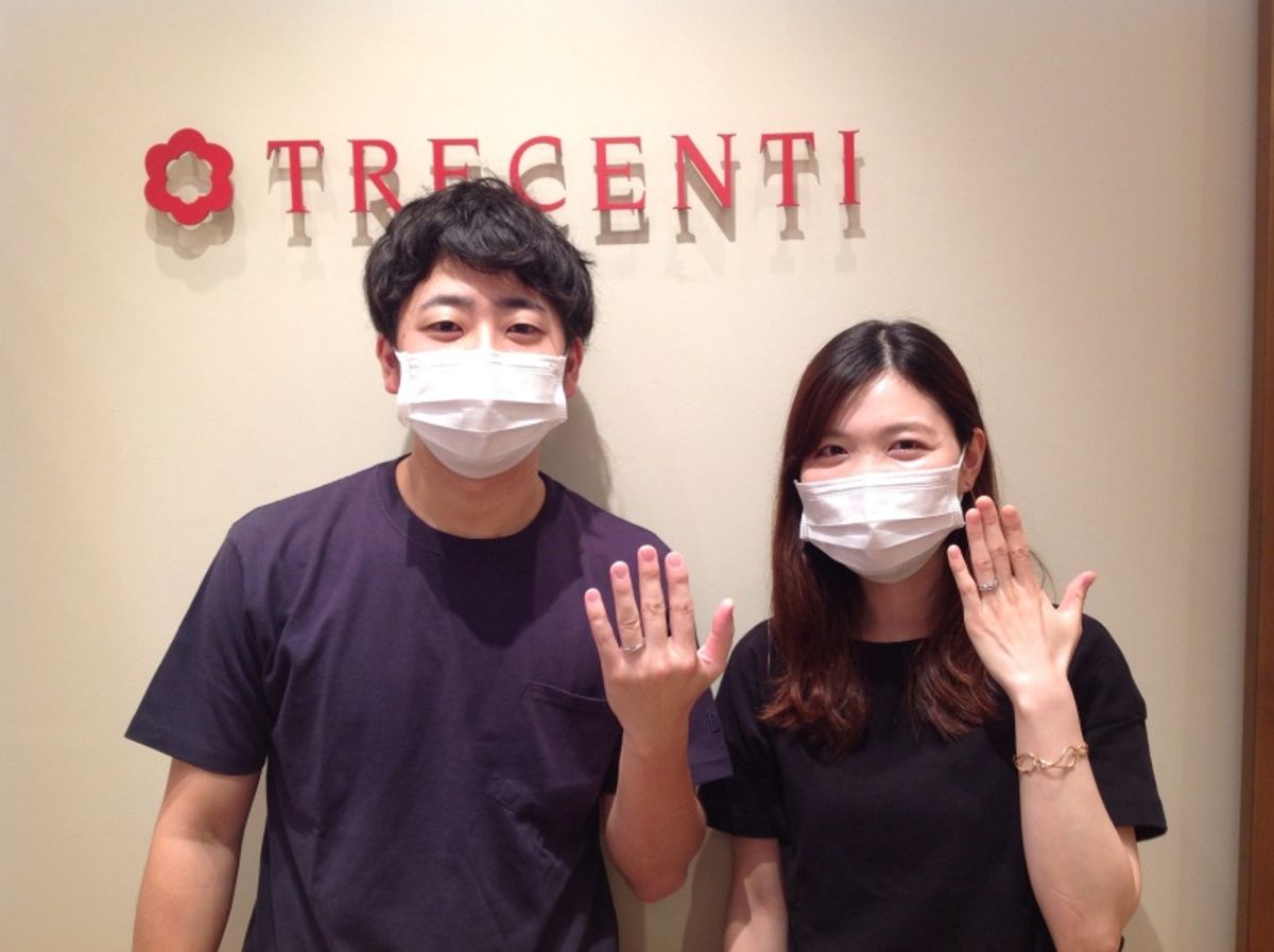 【K.R様・A.R様】接客がすてきです！TRECENTI(トレセンテ)｜Ringraph(リングラフ)