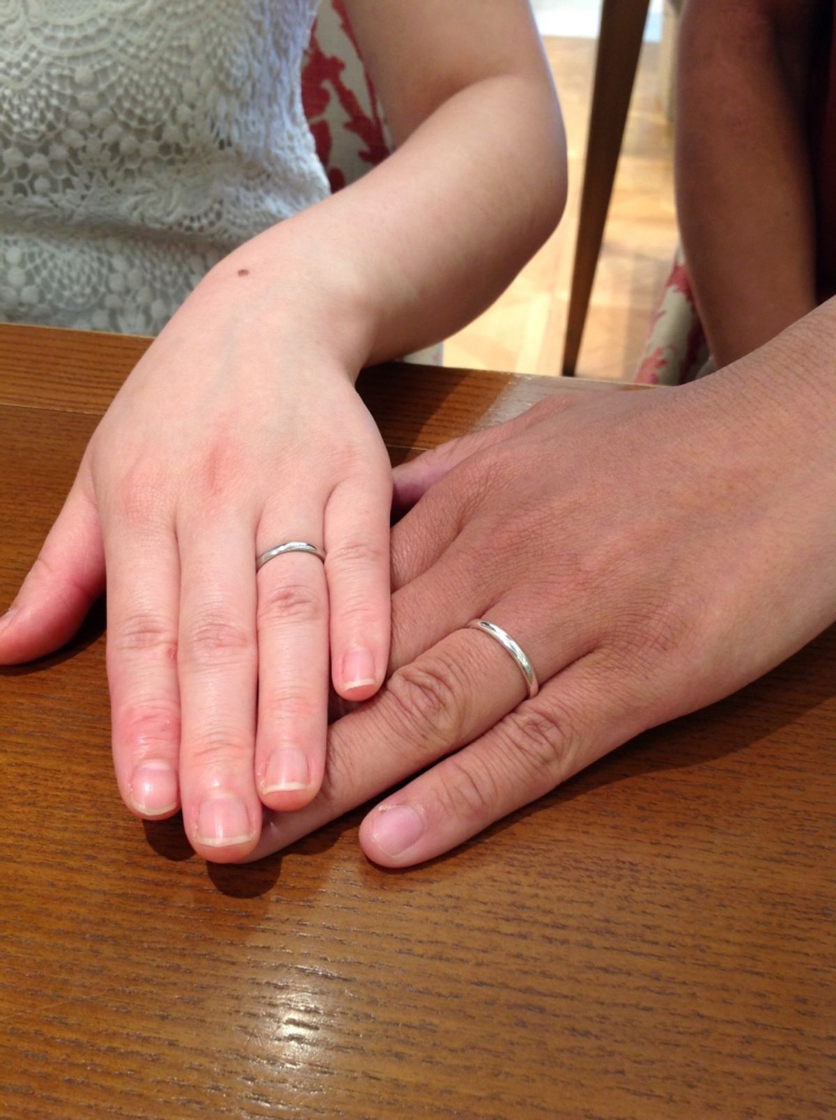 H＆N様【TRECENTI(トレセンテ)】デザインが素敵｜ 結婚指輪・婚約指輪の口コミならRingraph