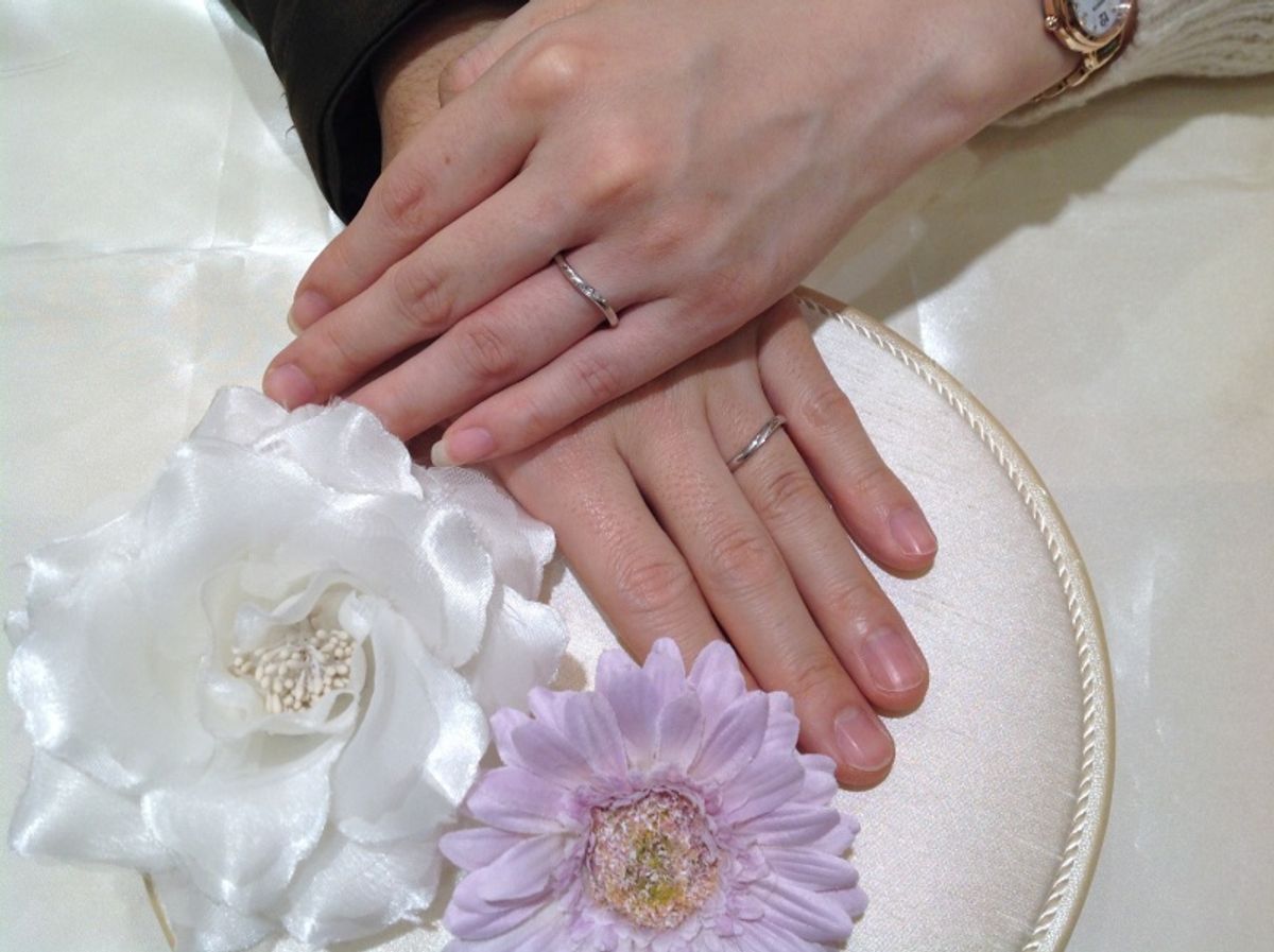 T様♡T様【TRECENTI(トレセンテ)】有意義な時間｜ 結婚指輪・婚約指輪の口コミならRingraph