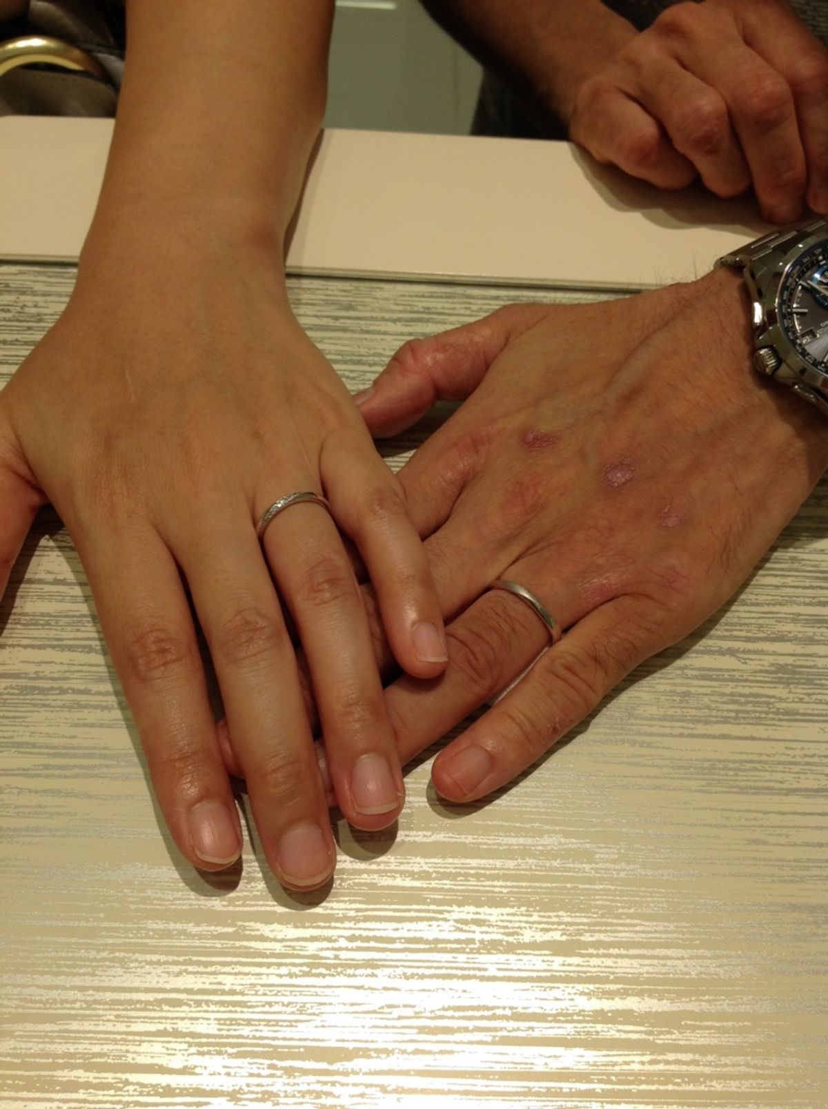 【T,K 様 A,T様】シンプルなデザインTRECENTI(トレセンテ)｜Ringraph(リングラフ)