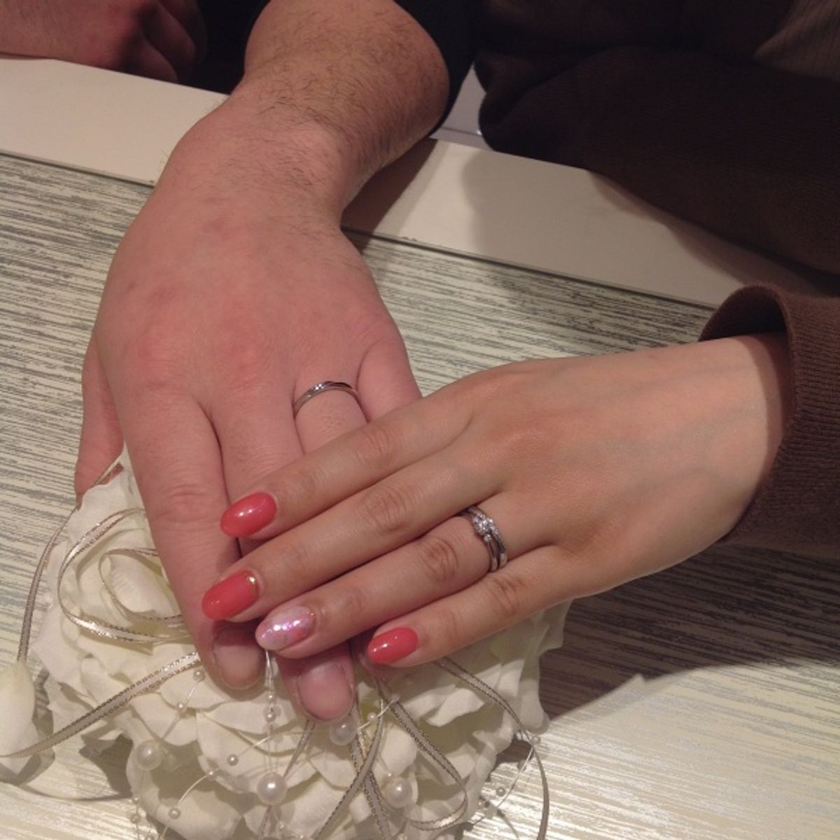 A S 様【TRECENTI(トレセンテ)】楽しい指輪選びが出来ました｜ 結婚指輪・婚約指輪の口コミならRingraph