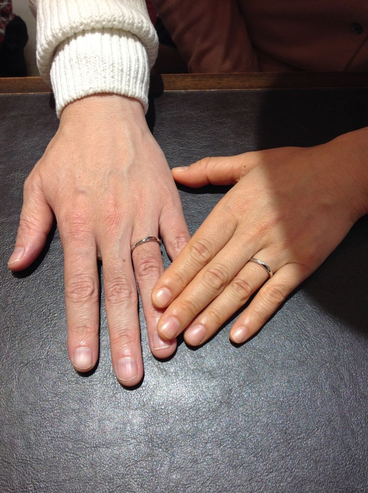 【K様S様】つけ心地が良かったTRECENTI(トレセンテ)｜Ringraph(リングラフ)