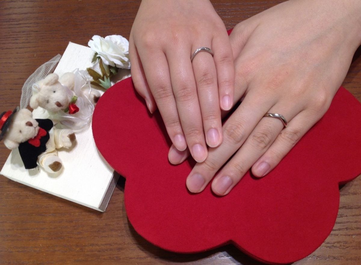 【T様・H様】つけ心地が本当によかった。TRECENTI(トレセンテ)｜Ringraph(リングラフ)